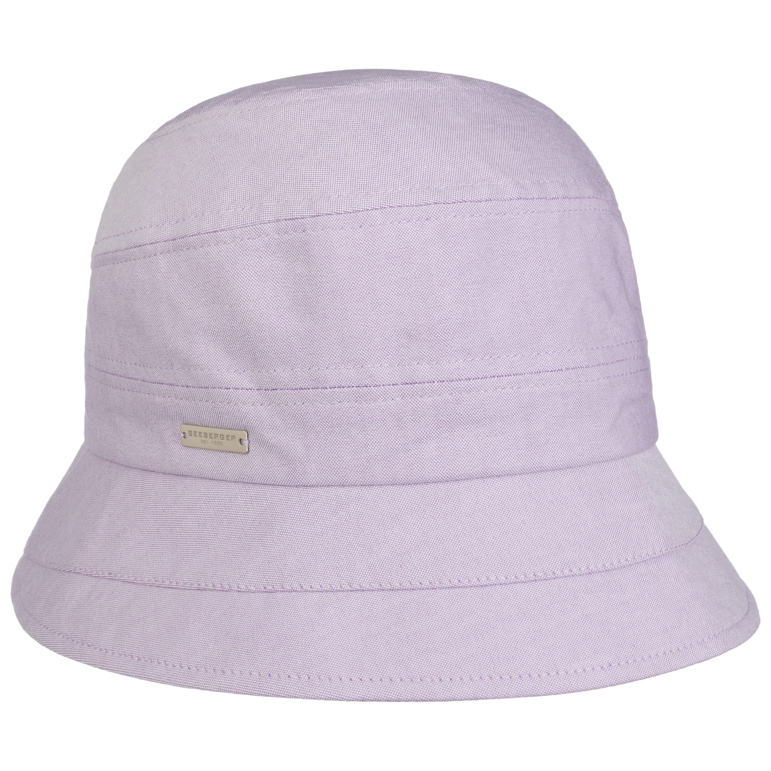 Chambray Cotton Cloche Hat by Seeberger - £35.95