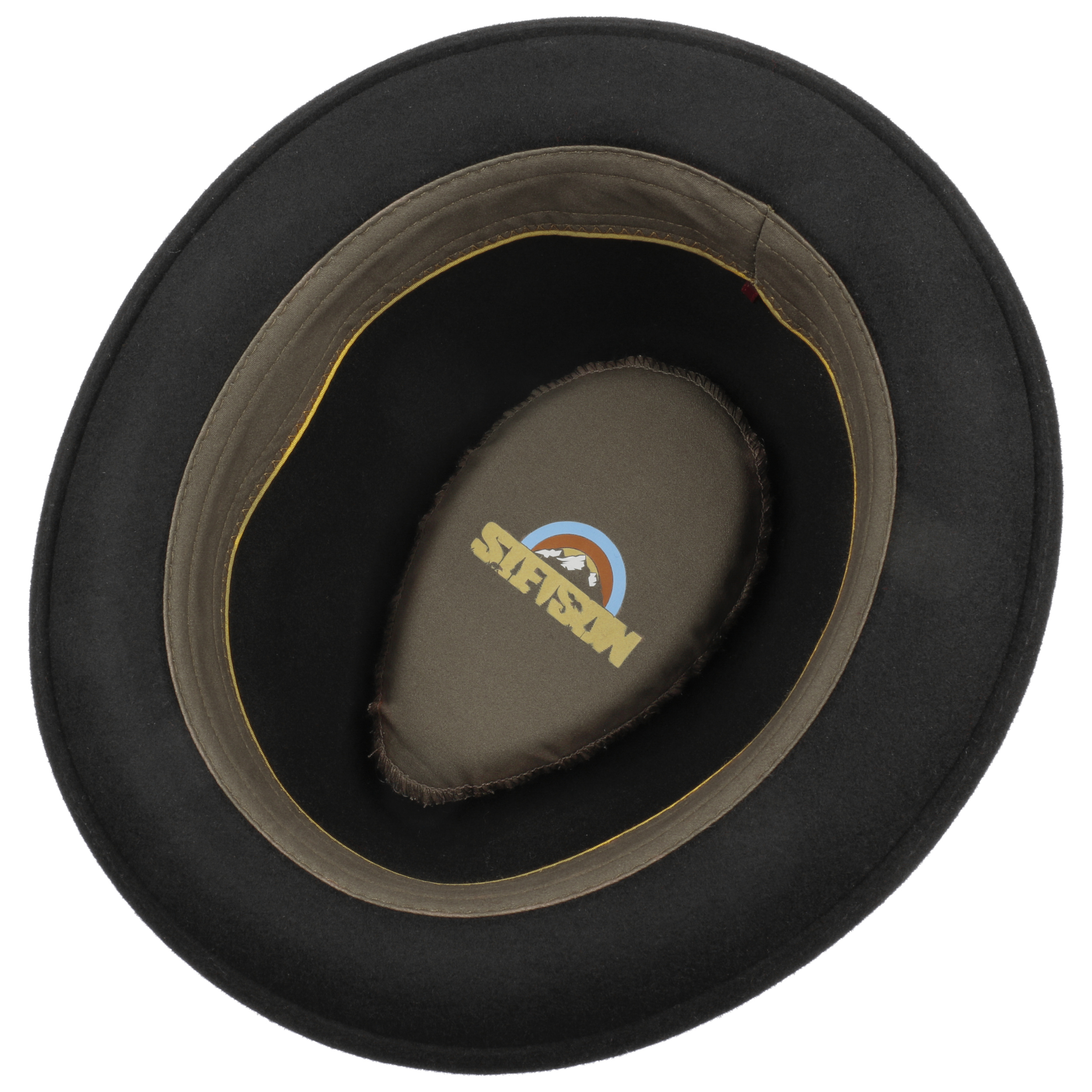 Check Band Player Wool Hat by Stetson - £99.00