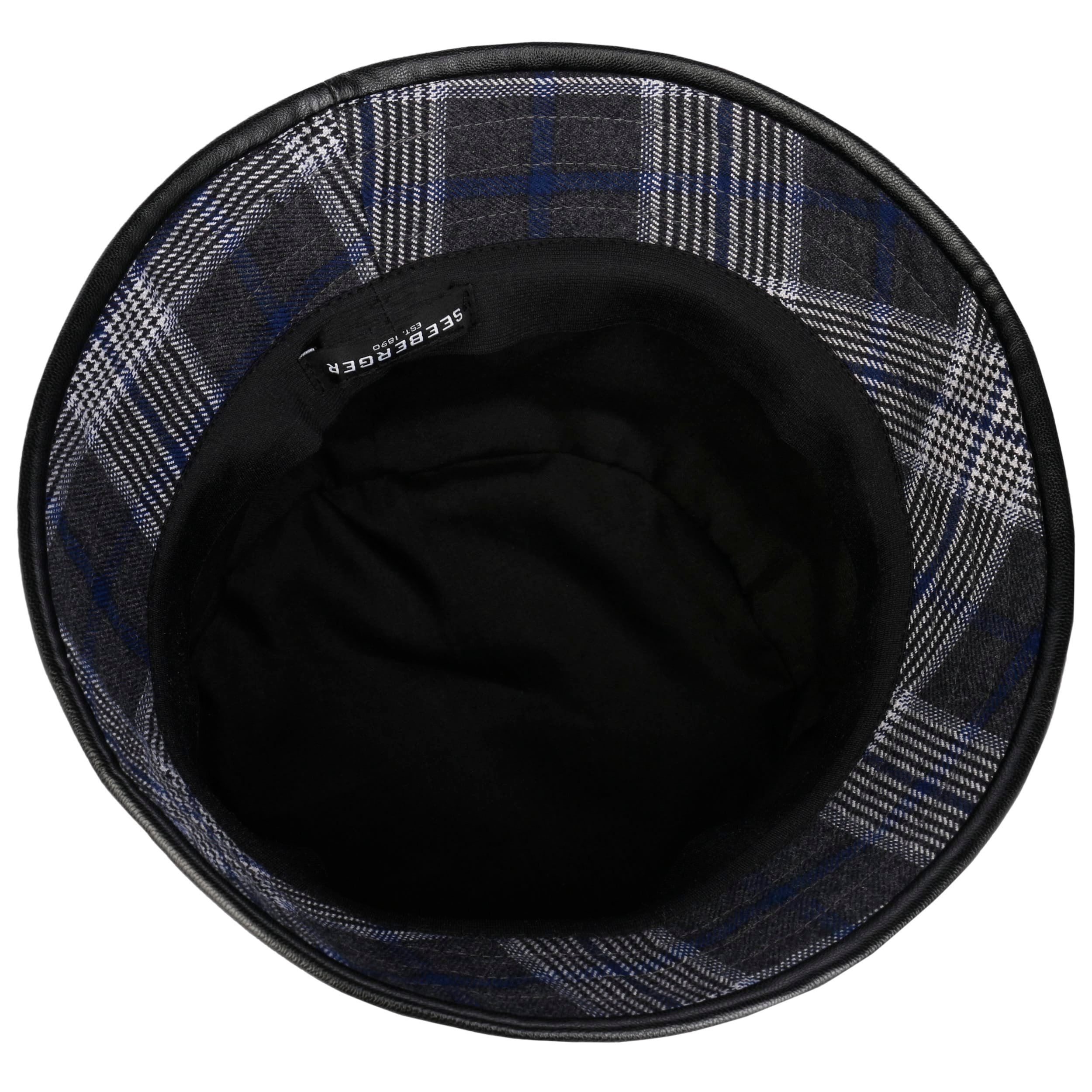Check Bucket Hat by Seeberger - £44.95