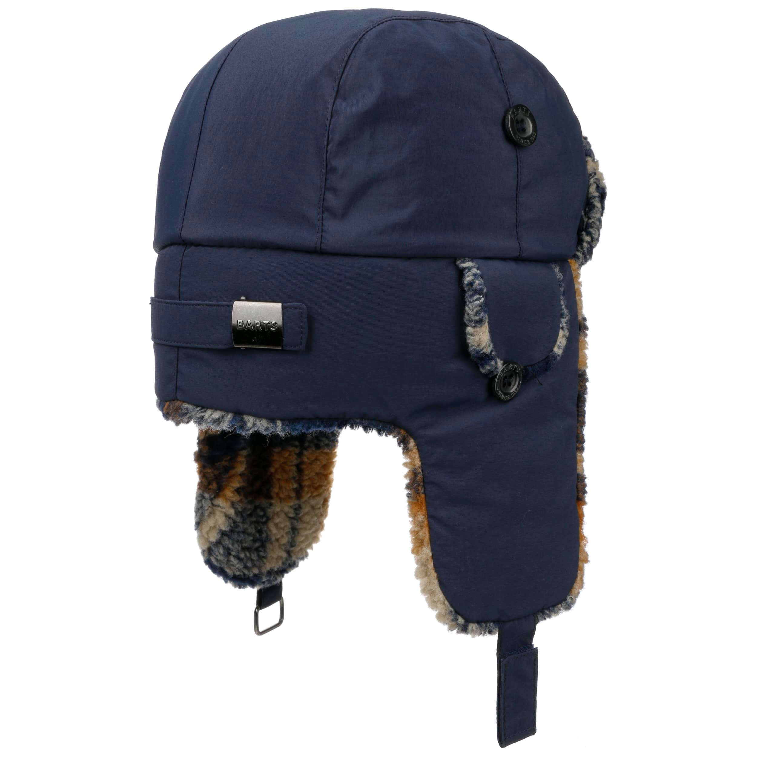 Check Fake Fur Kids Trapper Hat by Barts - £19.95