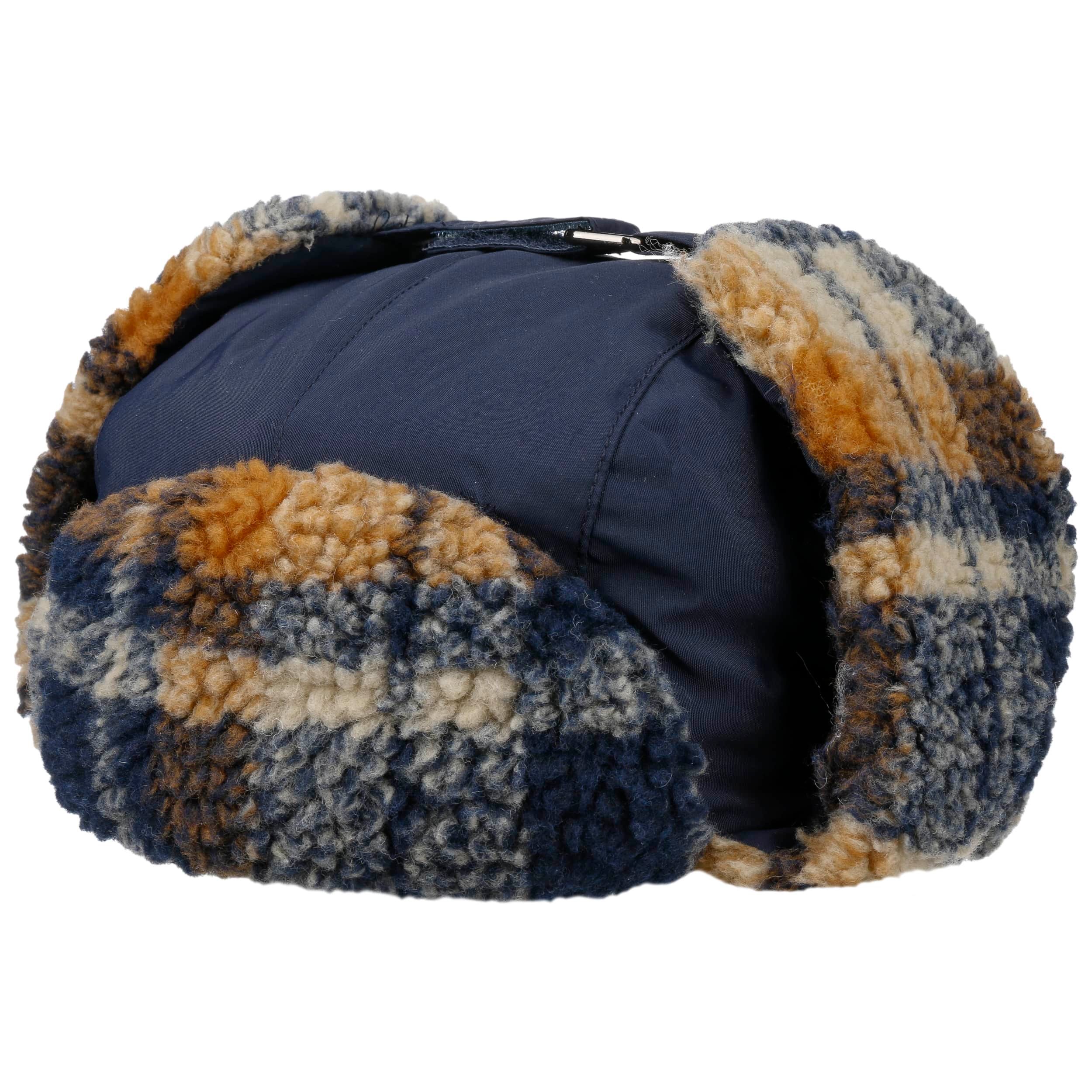 Check Fake Fur Kids Trapper Hat by Barts - £23.95