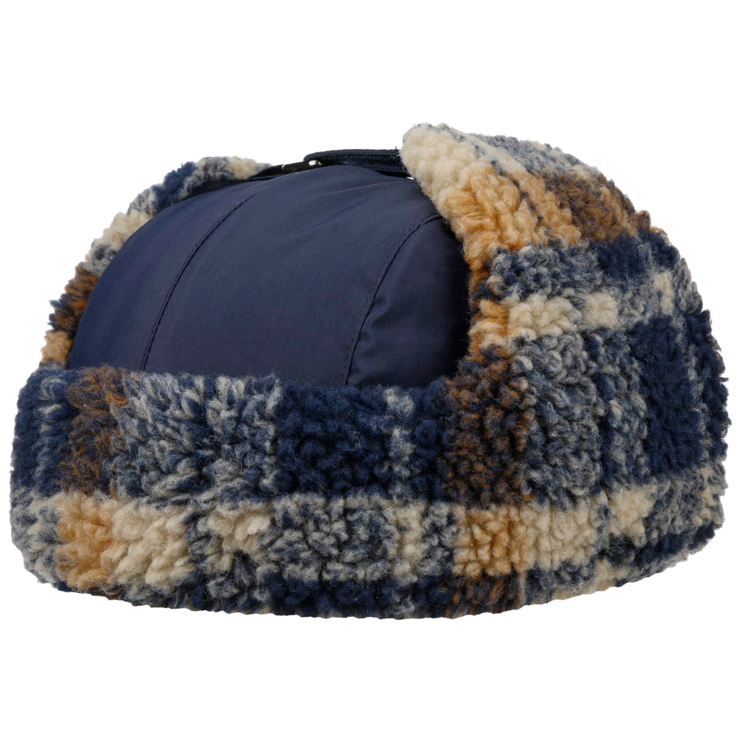Check Fake Fur Kids Trapper Hat by Barts - £19.95
