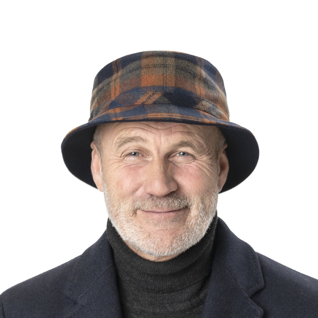 Check Stuart Hat with Ear Flaps by Mayser - £76.95