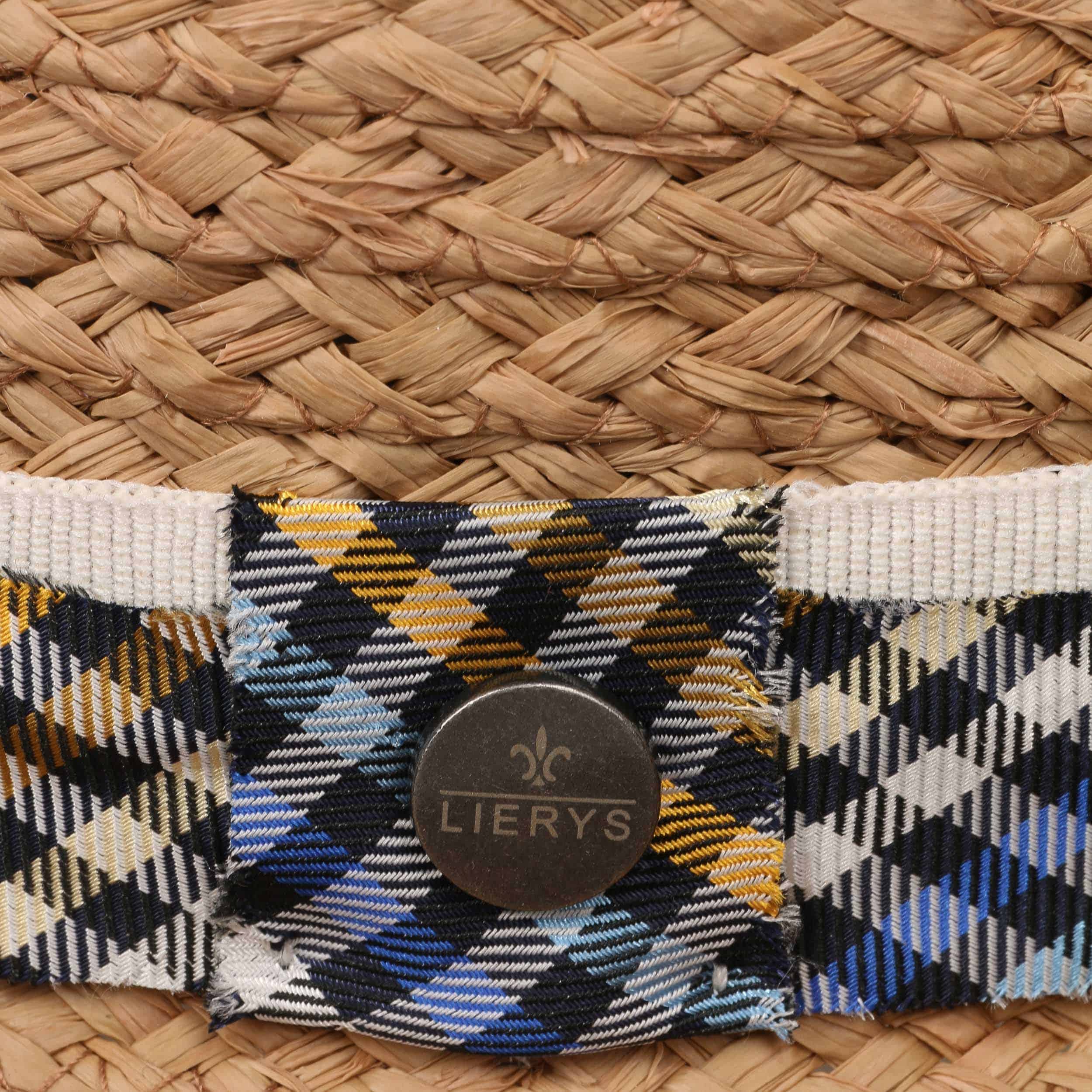 Checked Ribbon Trilby Raffia Hat by Lierys - £57.95