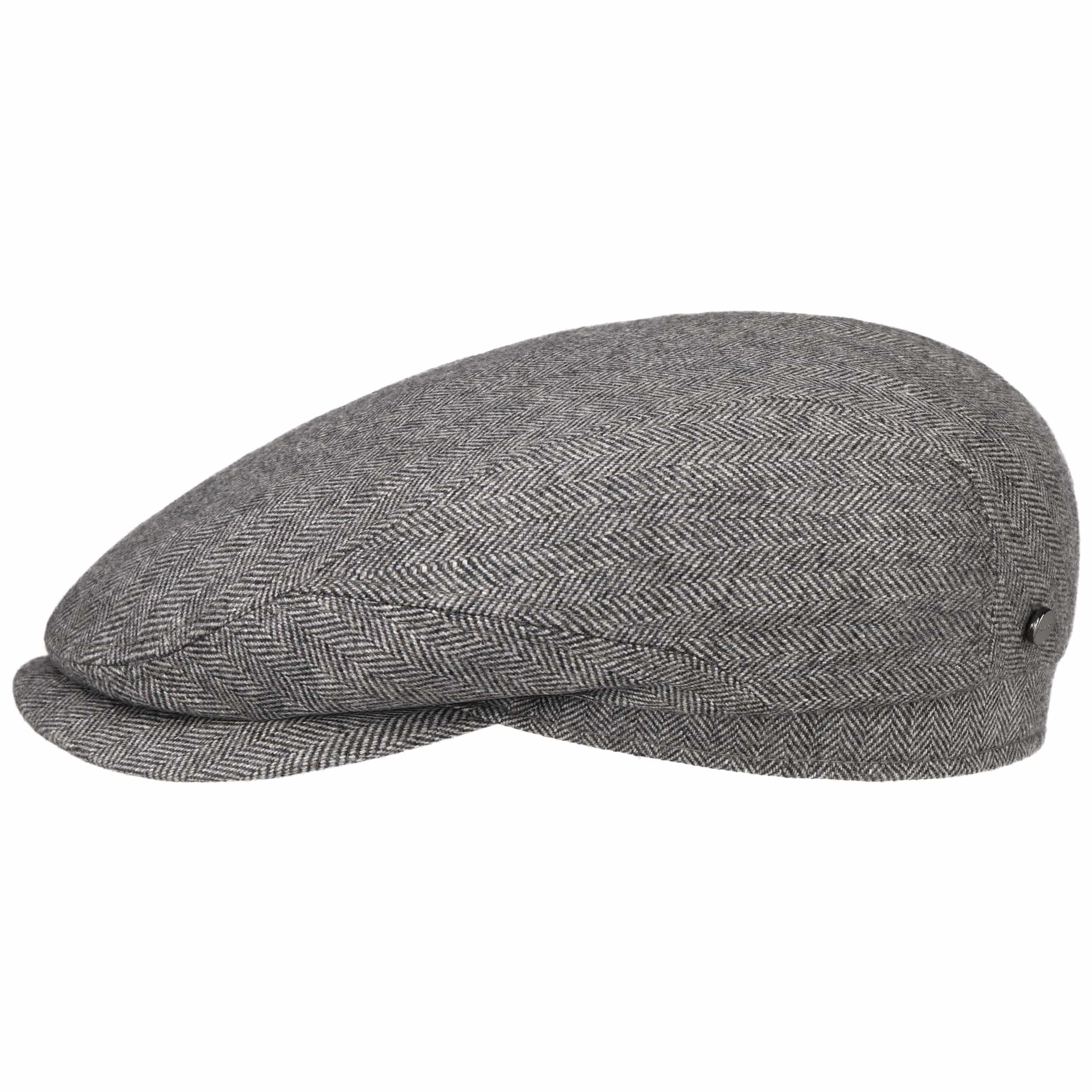 Chester Wool Silk Cashmere Flat Cap by Stetson - £159.00