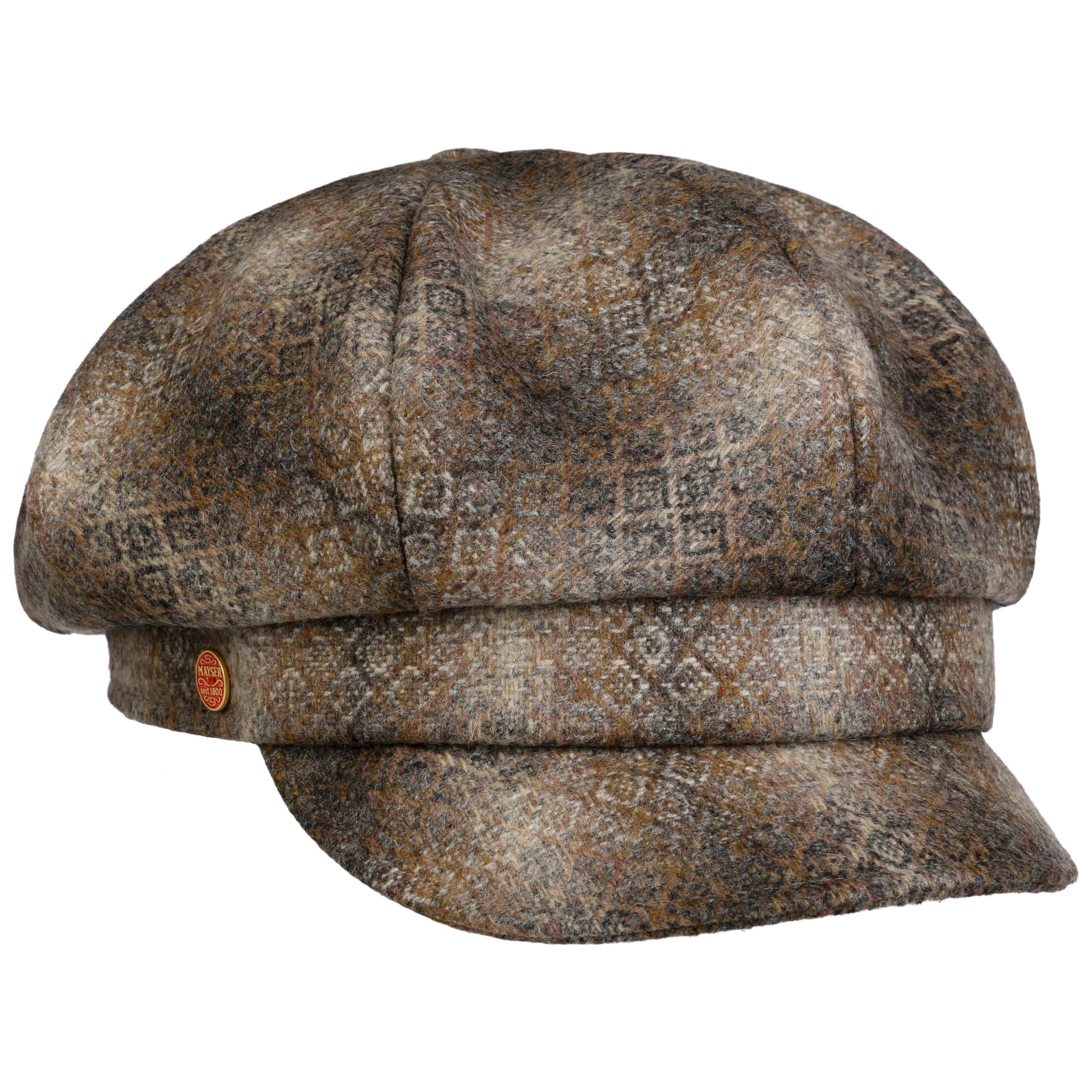 Cia Merino Newsboy Cap by Mayser - £71.95
