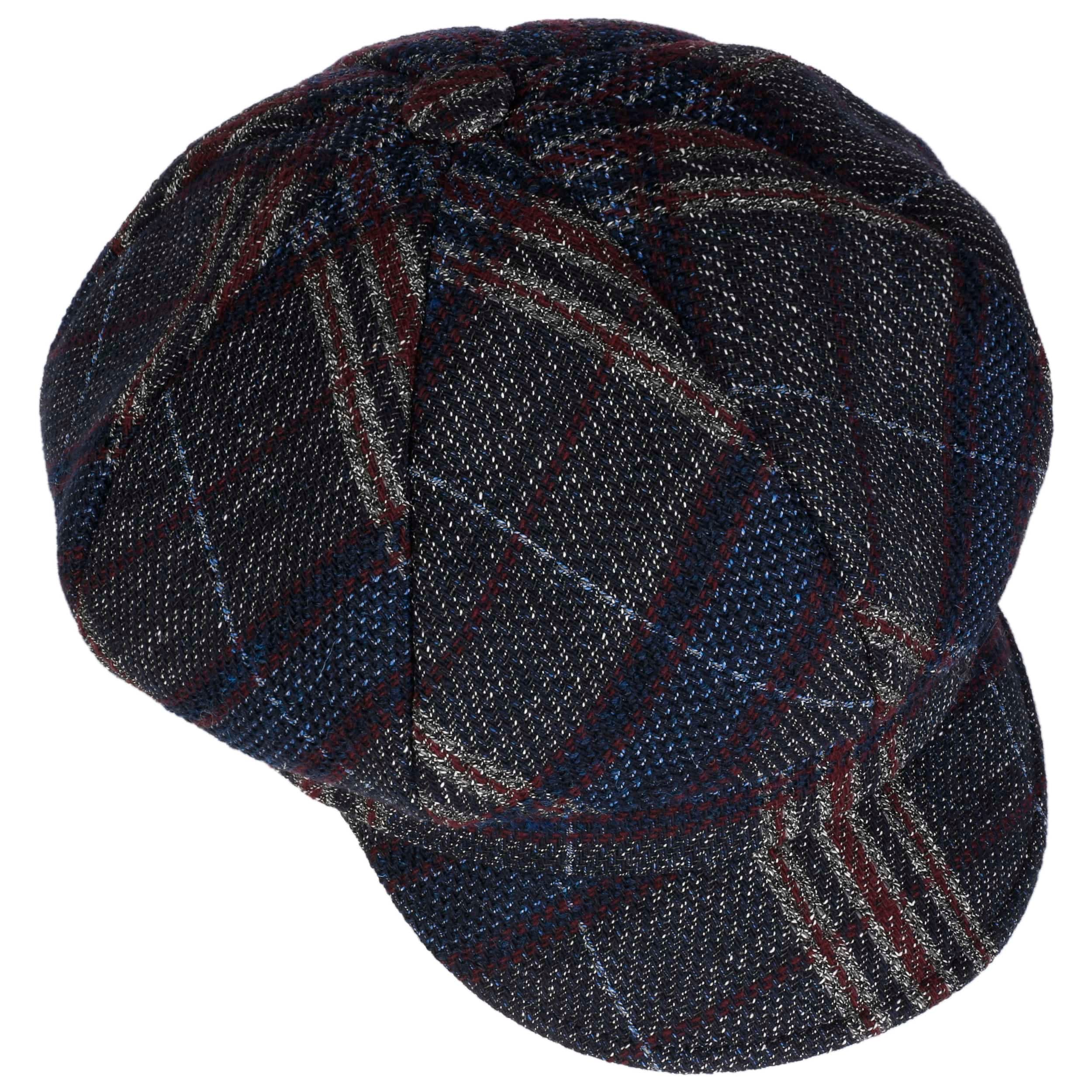 Cia Plaid Newsboy Cap by Mayser - £62.95
