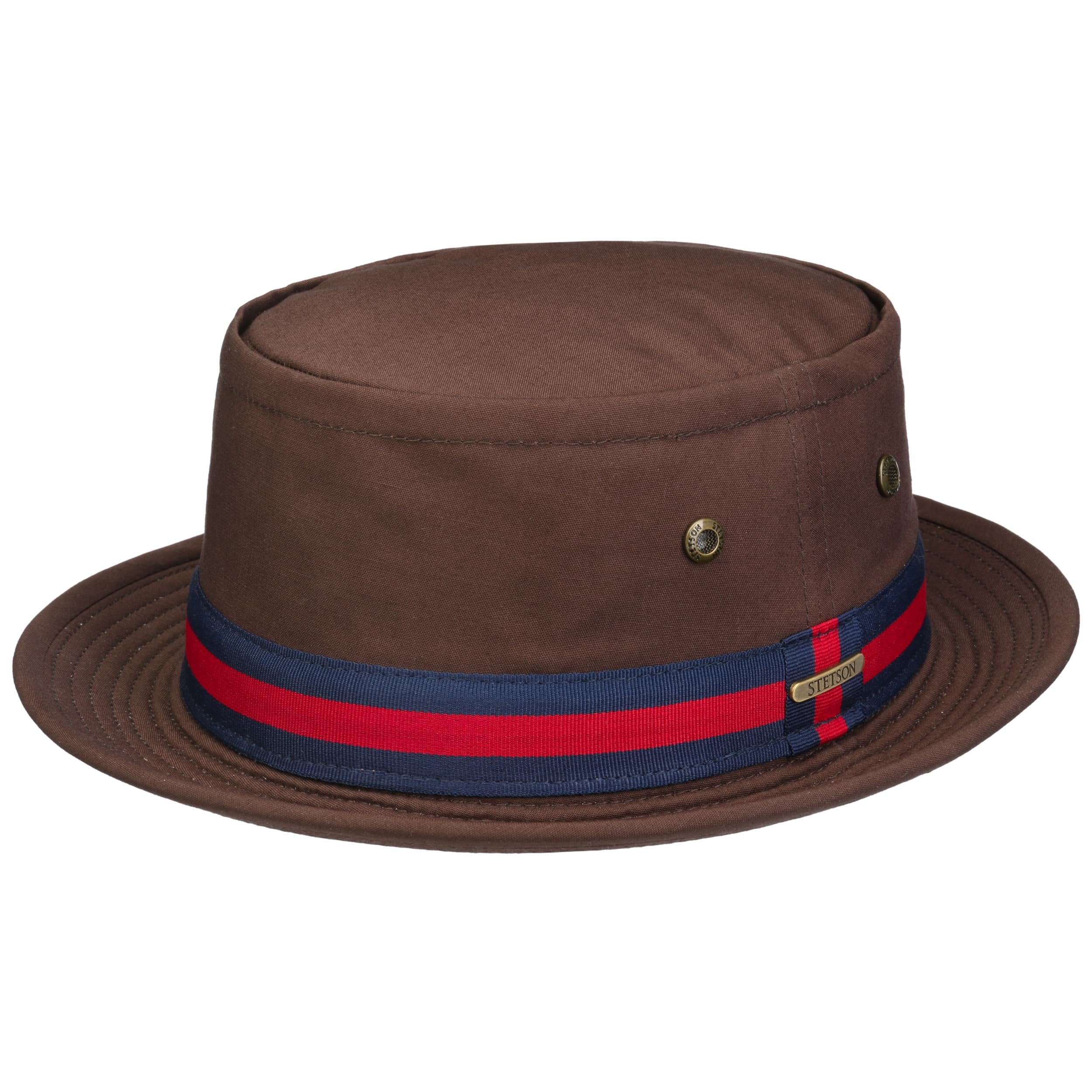 Classic Band Pork Pie Cloth Hat by Stetson --> Online Hat Shop in the ...