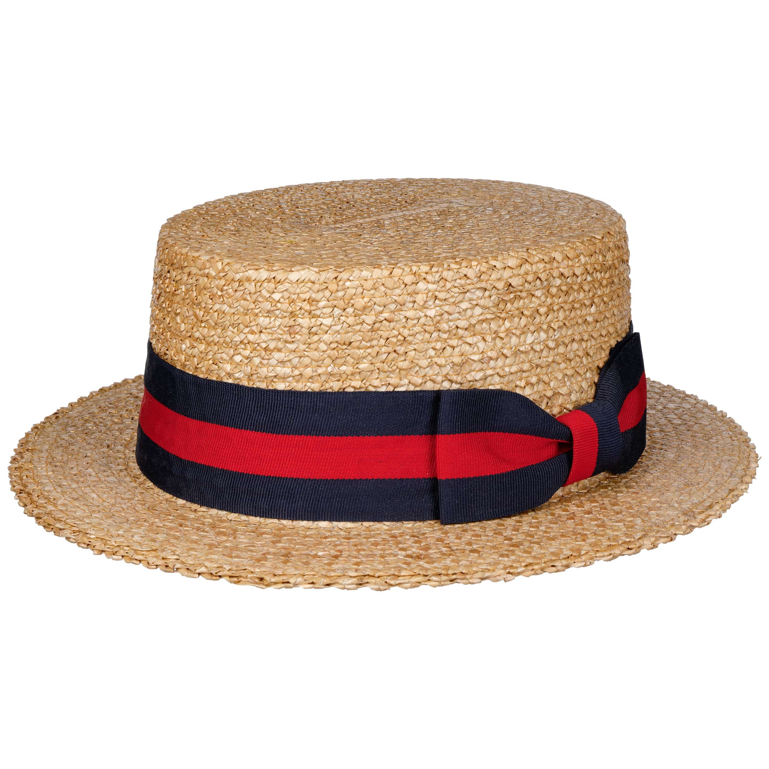 Classic Boater Straw Hat by JJ Hats - £84.95