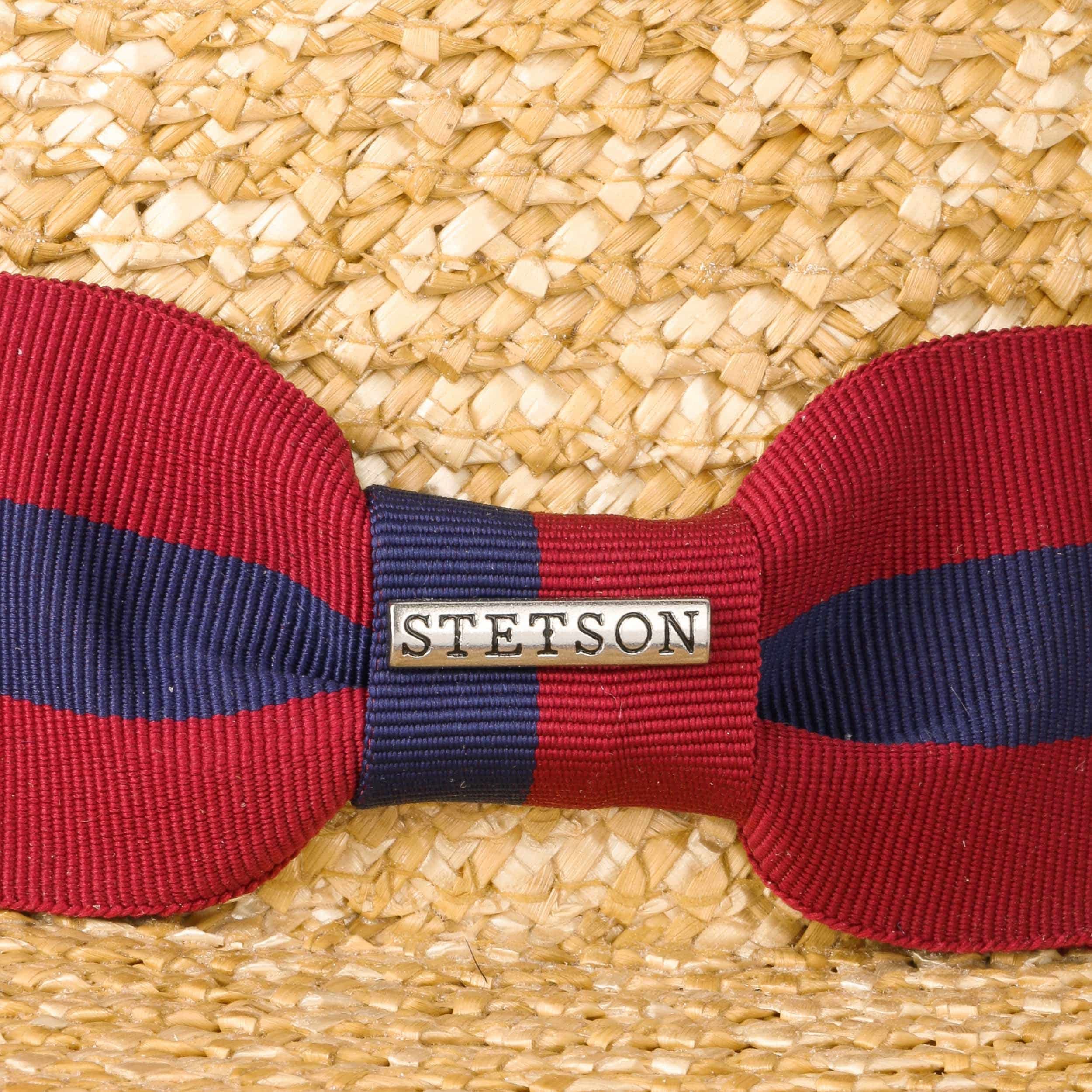 Classic Boater Wheat Straw Hat by Stetson - £79.00