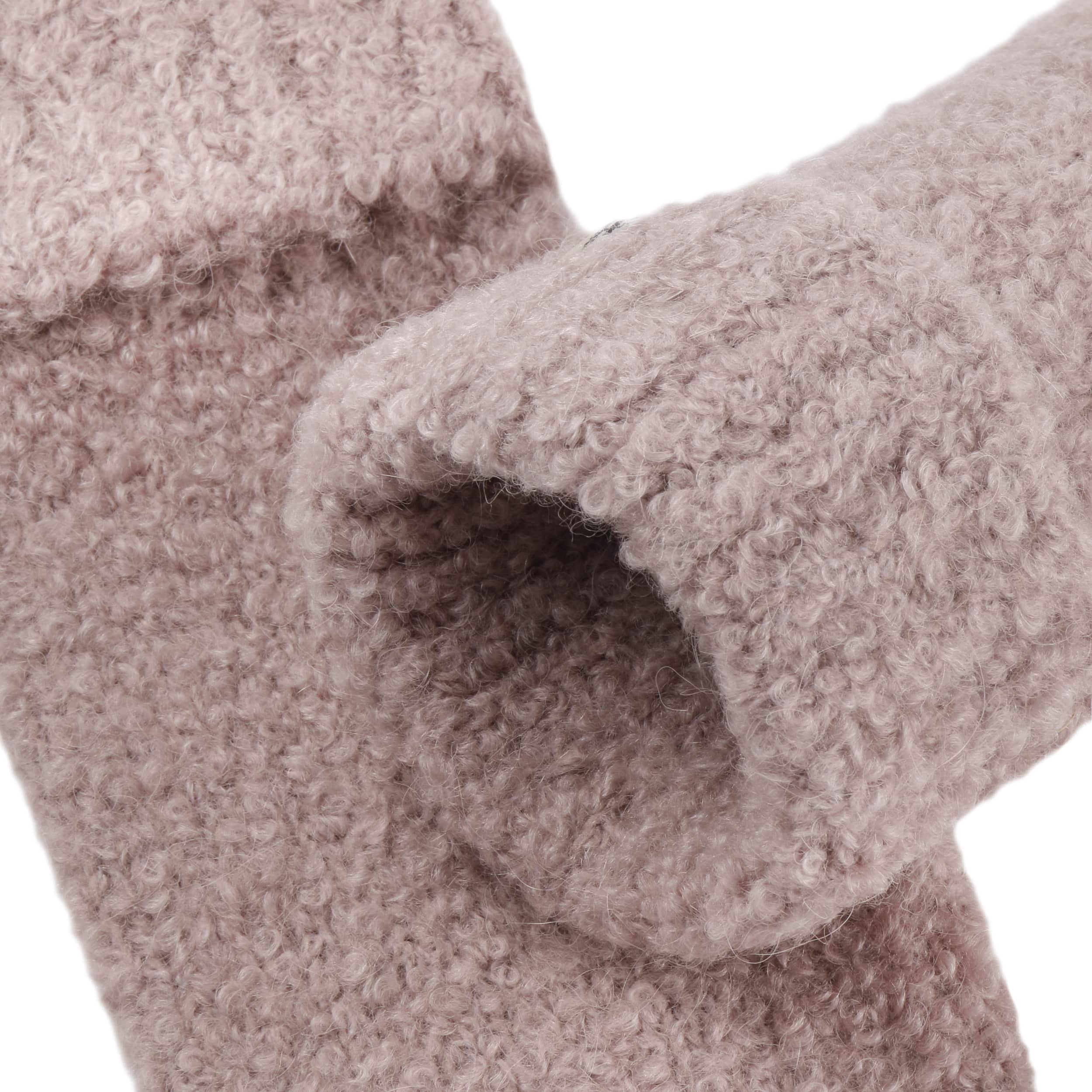 Classic Bouclé Wool Mittens by Roeckl - £38.95