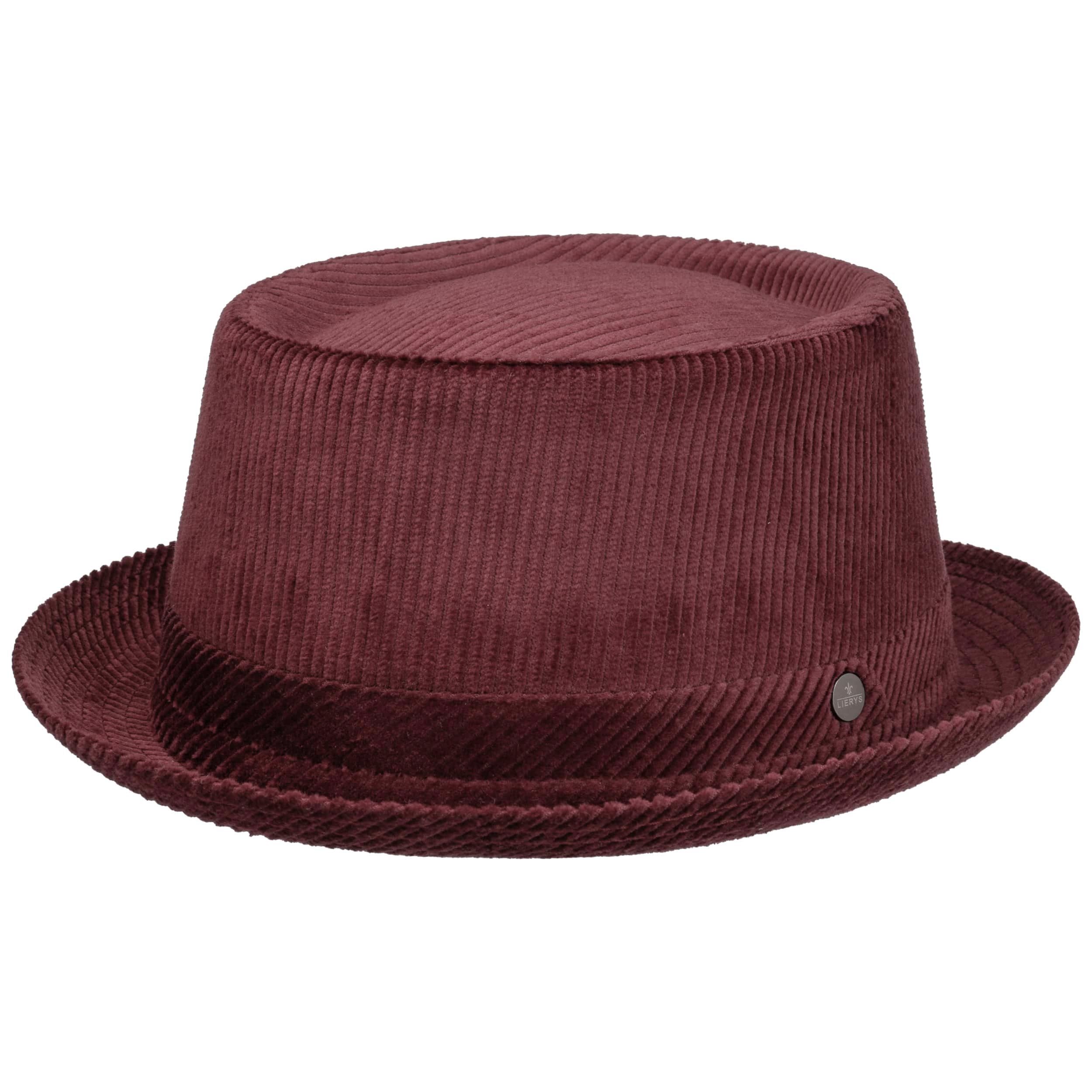 Classic Corduroy Pork Pie Hat by Lierys - £71.95