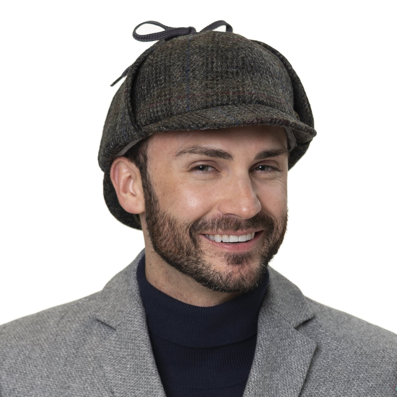 Classic Deerstalker Cap by Lierys - £56.95