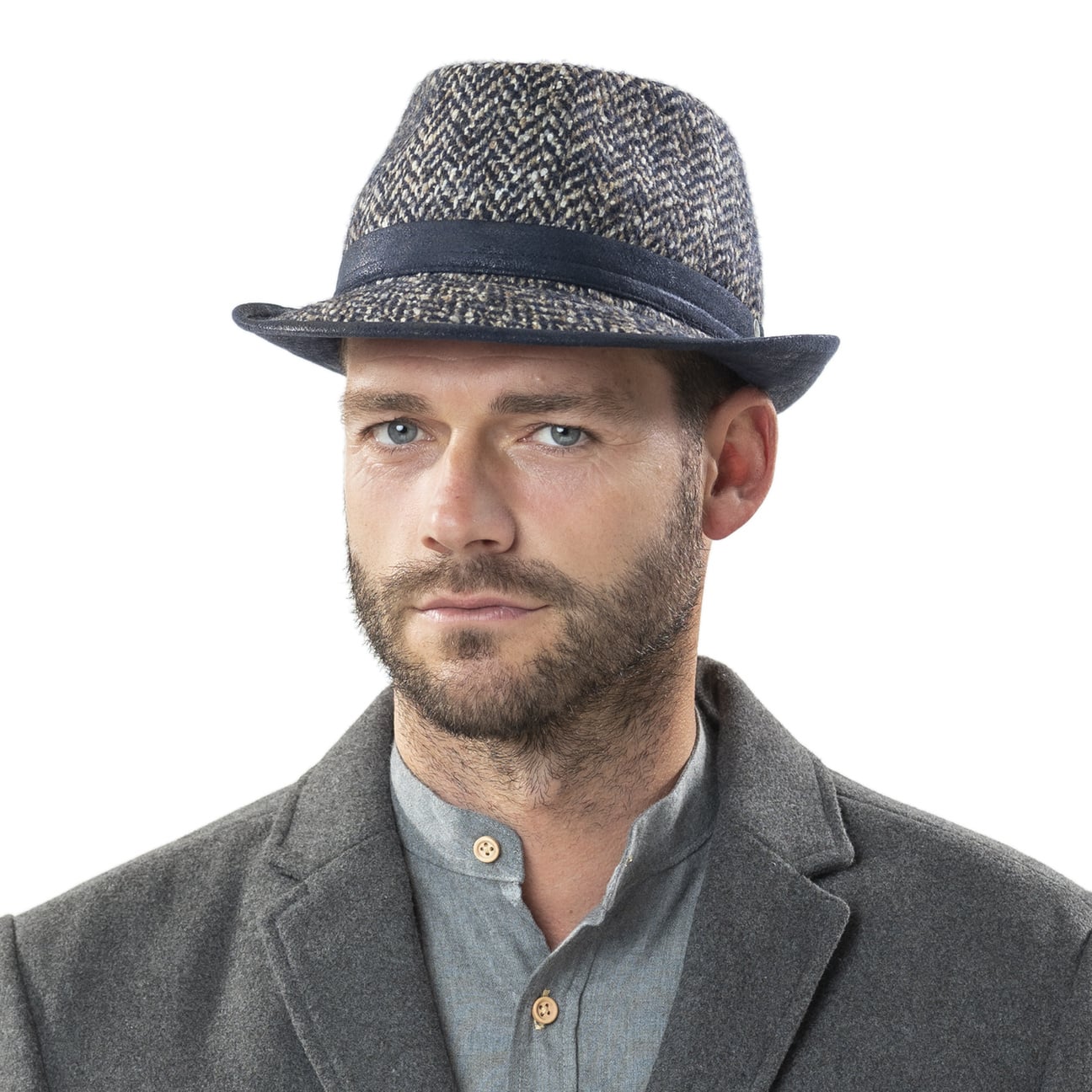 Classic Detective Trilby Cloth Hat by Lierys - £53.95