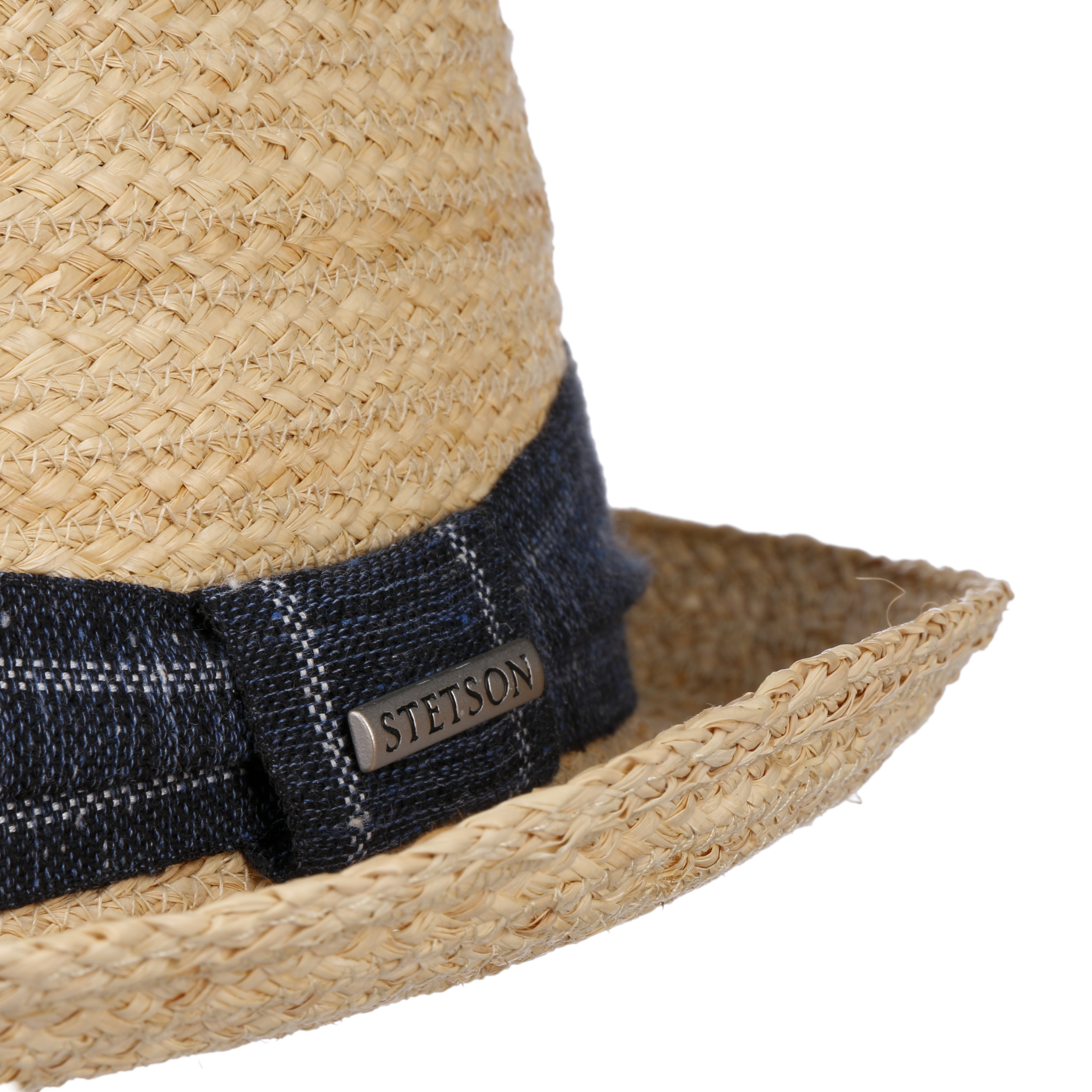 Classic Diamond Raffia Hat by Stetson - £79.00