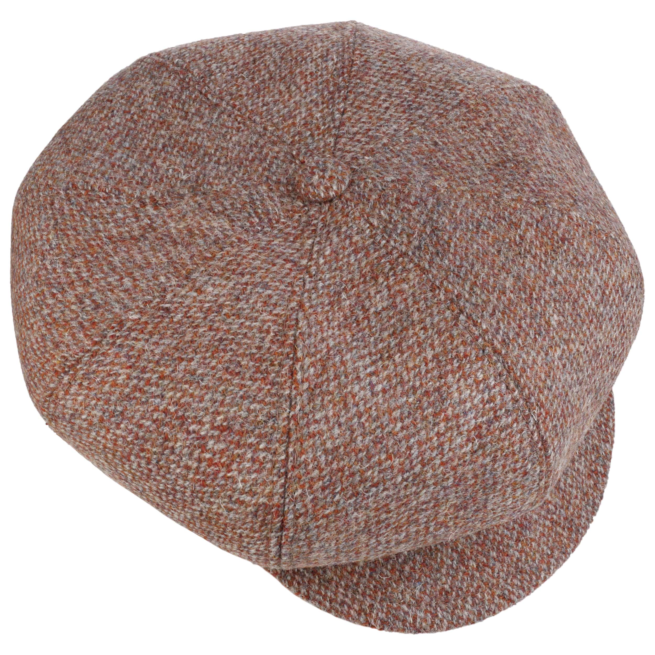 Classic Herringbone Harris Tweed Newsboy Cap - £56.95