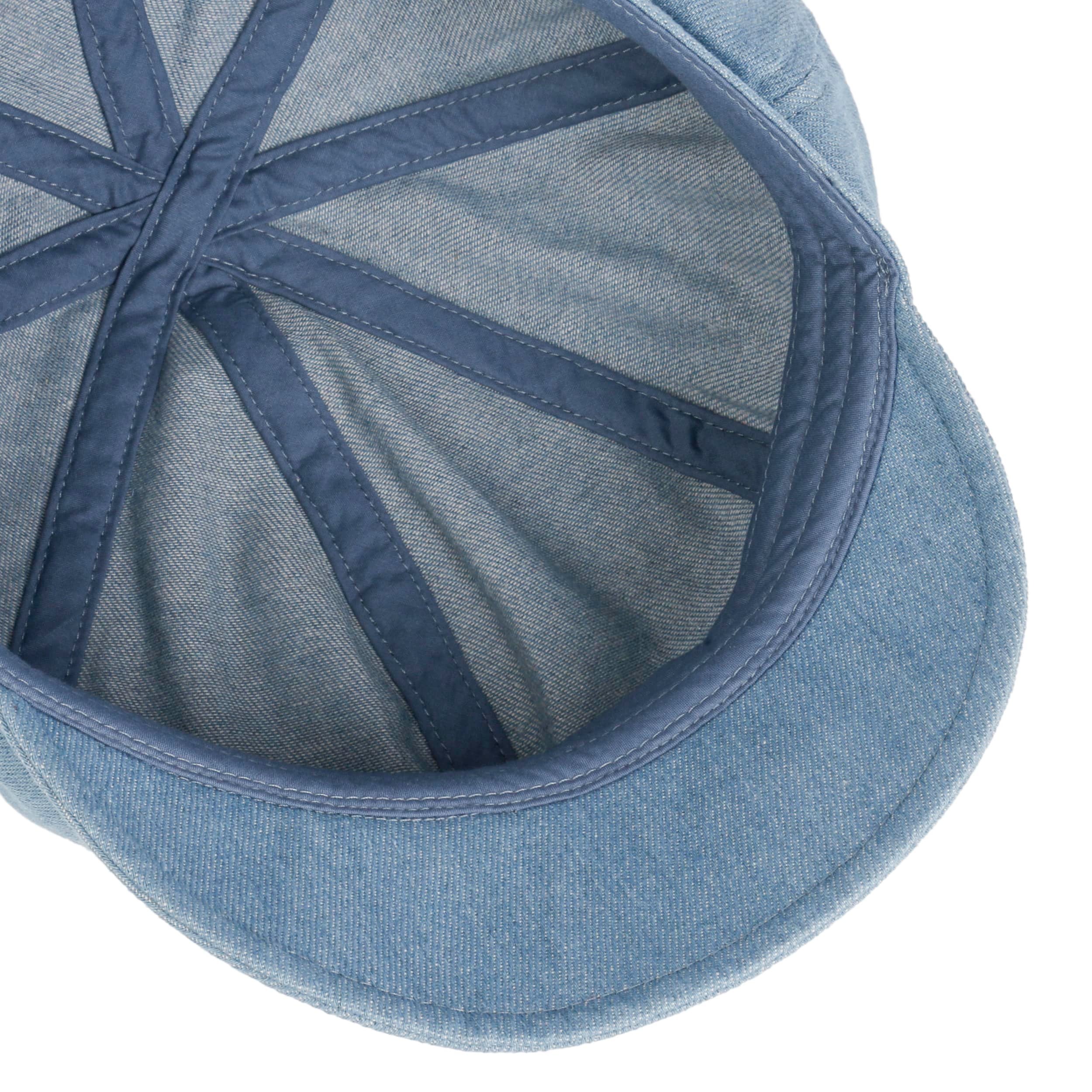 Classic Jeans Newsboy Cap by Seeberger - £32.95