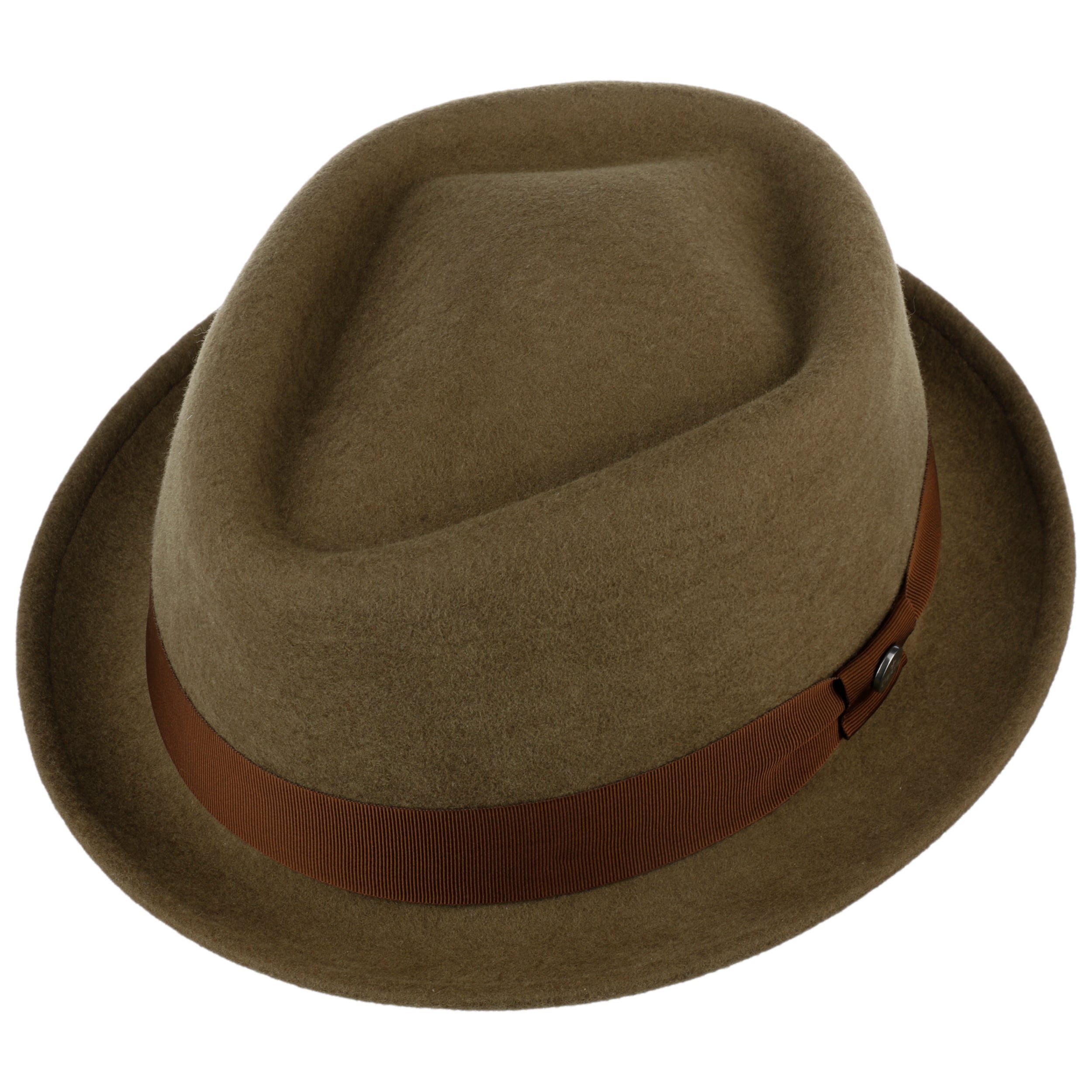 Classic Pork Pie Wool Felt Hat by Lierys - £71.95