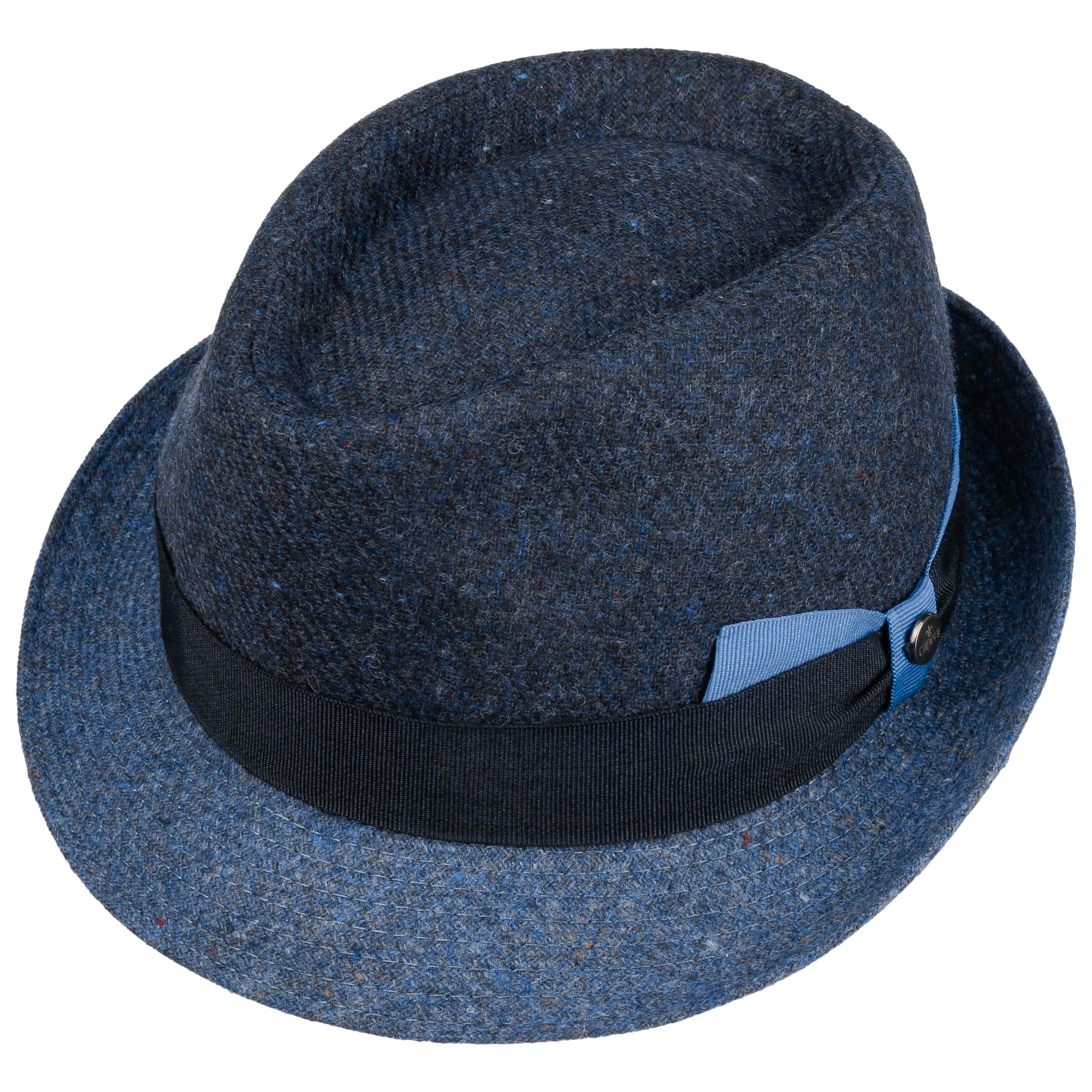 Classic Twotone Trilby Wool Hat by Lierys - £70.95