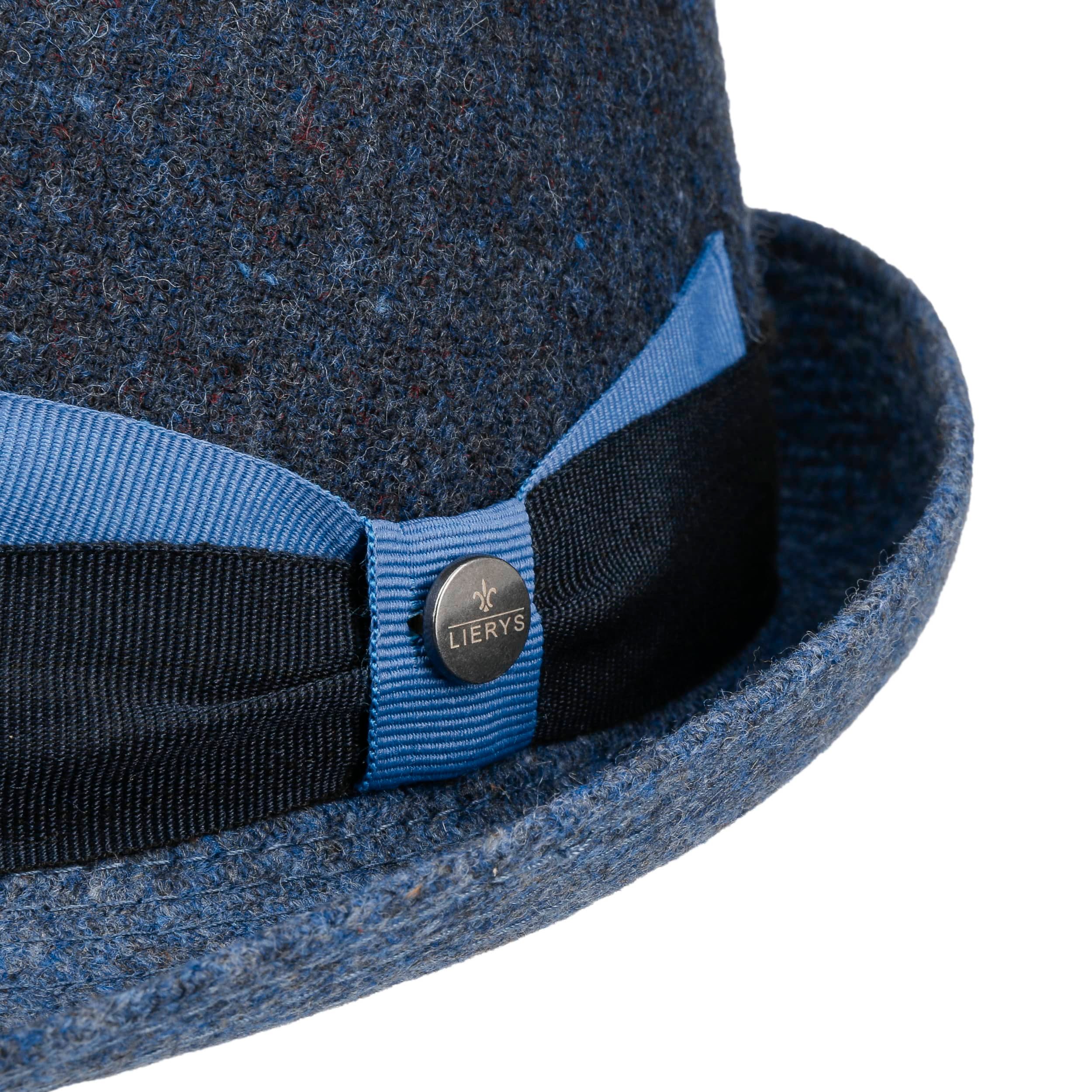 Classic Twotone Trilby Wool Hat by Lierys - £88.95
