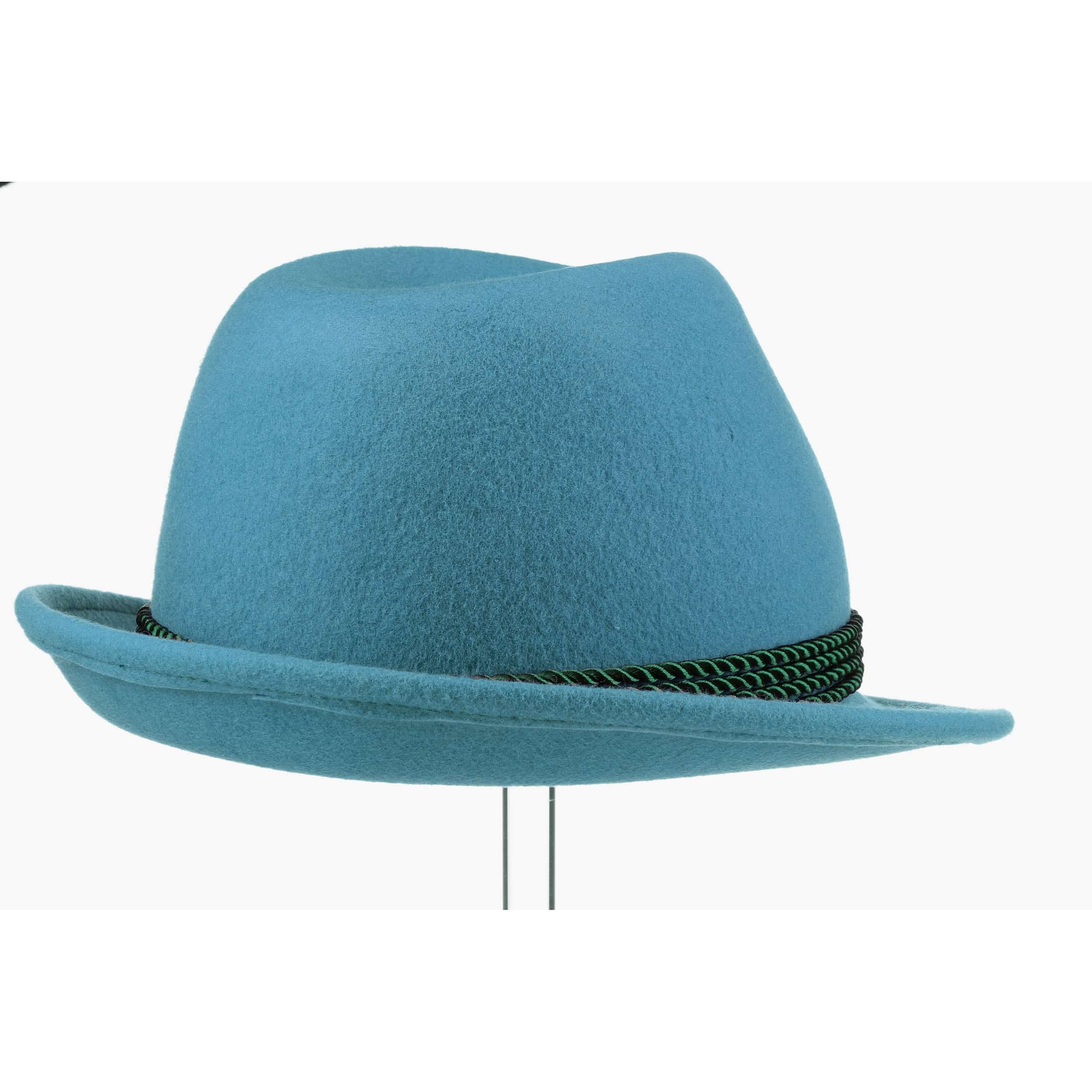 Classic Tyrolean Wool Felt Hat by Lipodo - £35.95