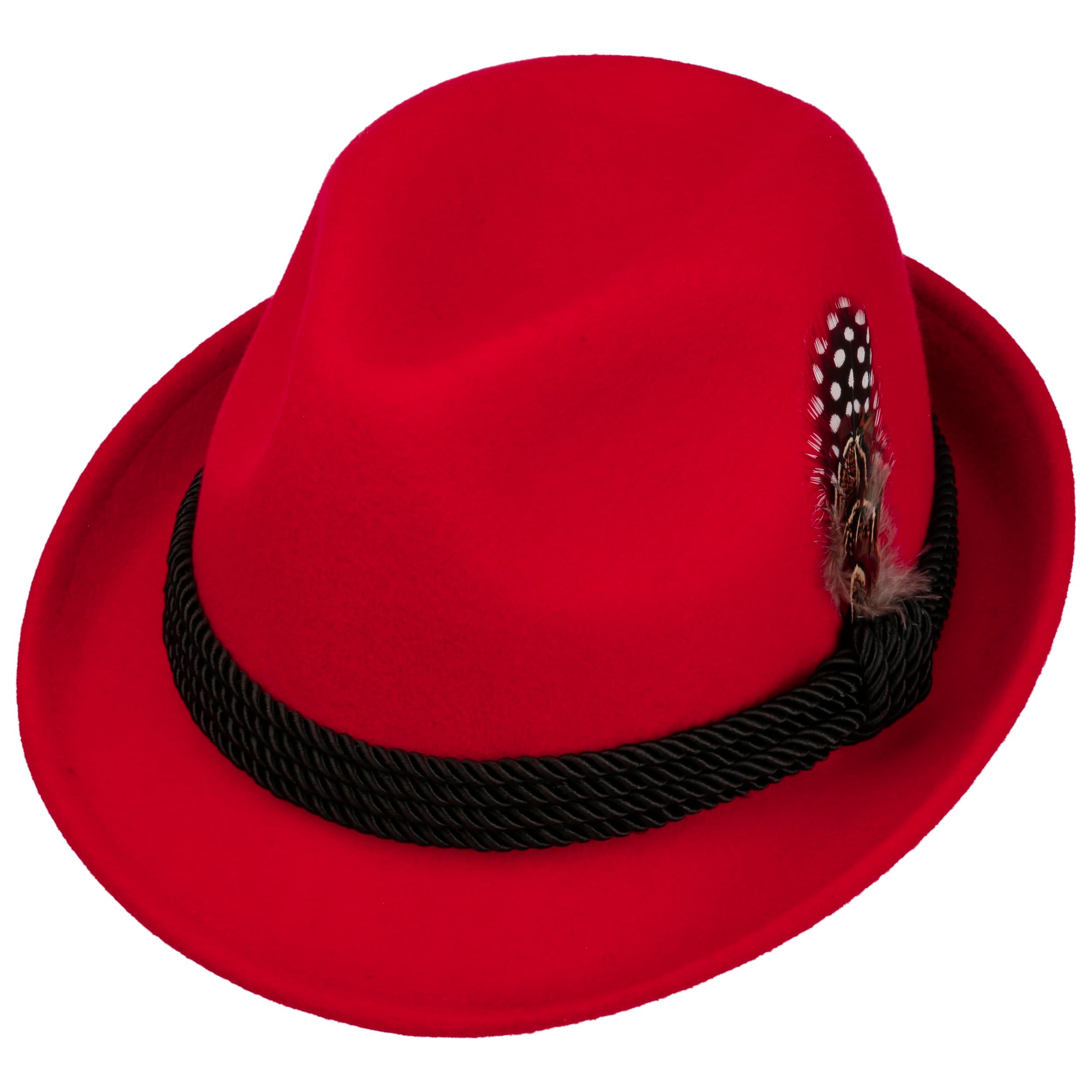 Classic Tyrolean Wool Felt Hat by Lipodo - £35.95