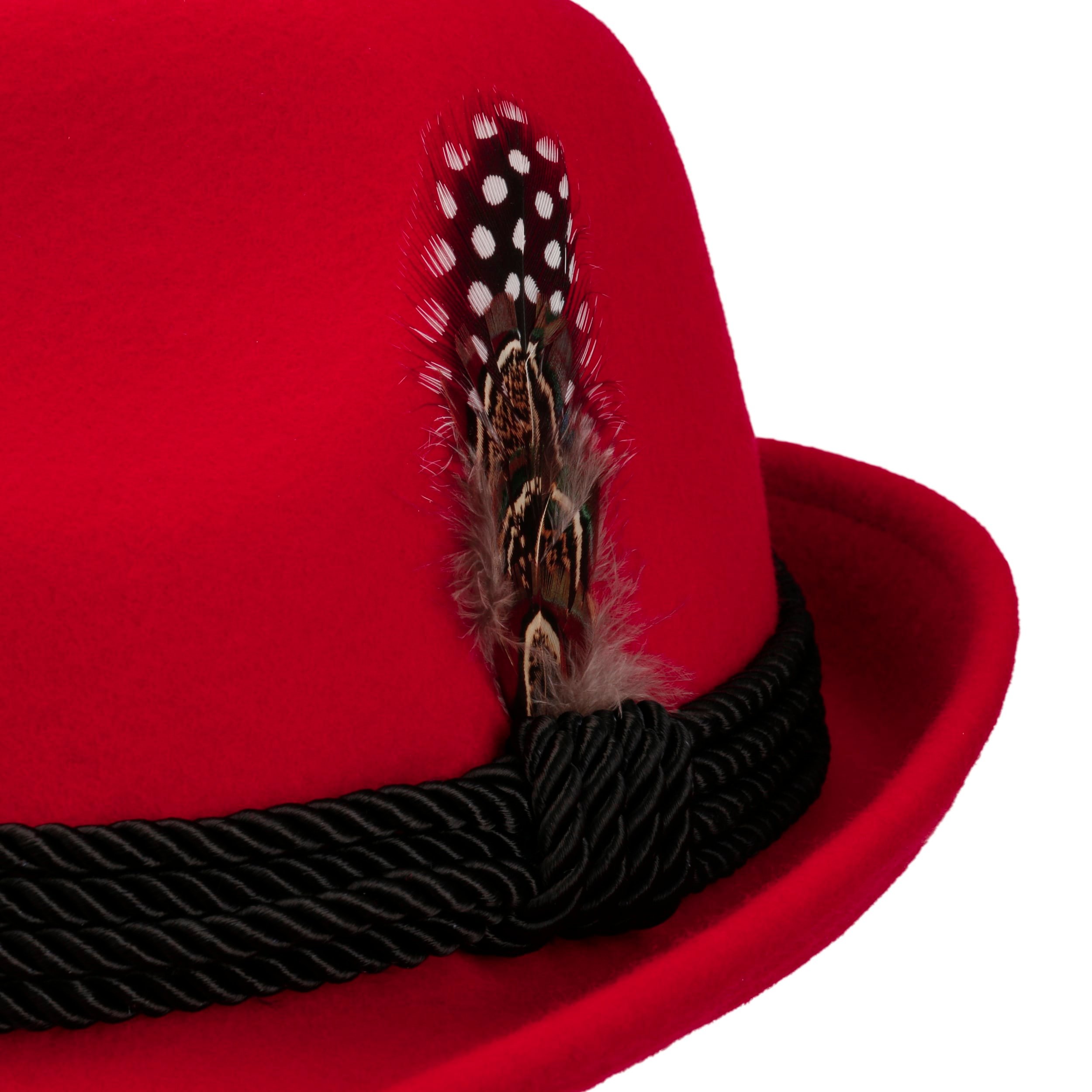 Classic Tyrolean Wool Felt Hat by Lipodo - £35.95