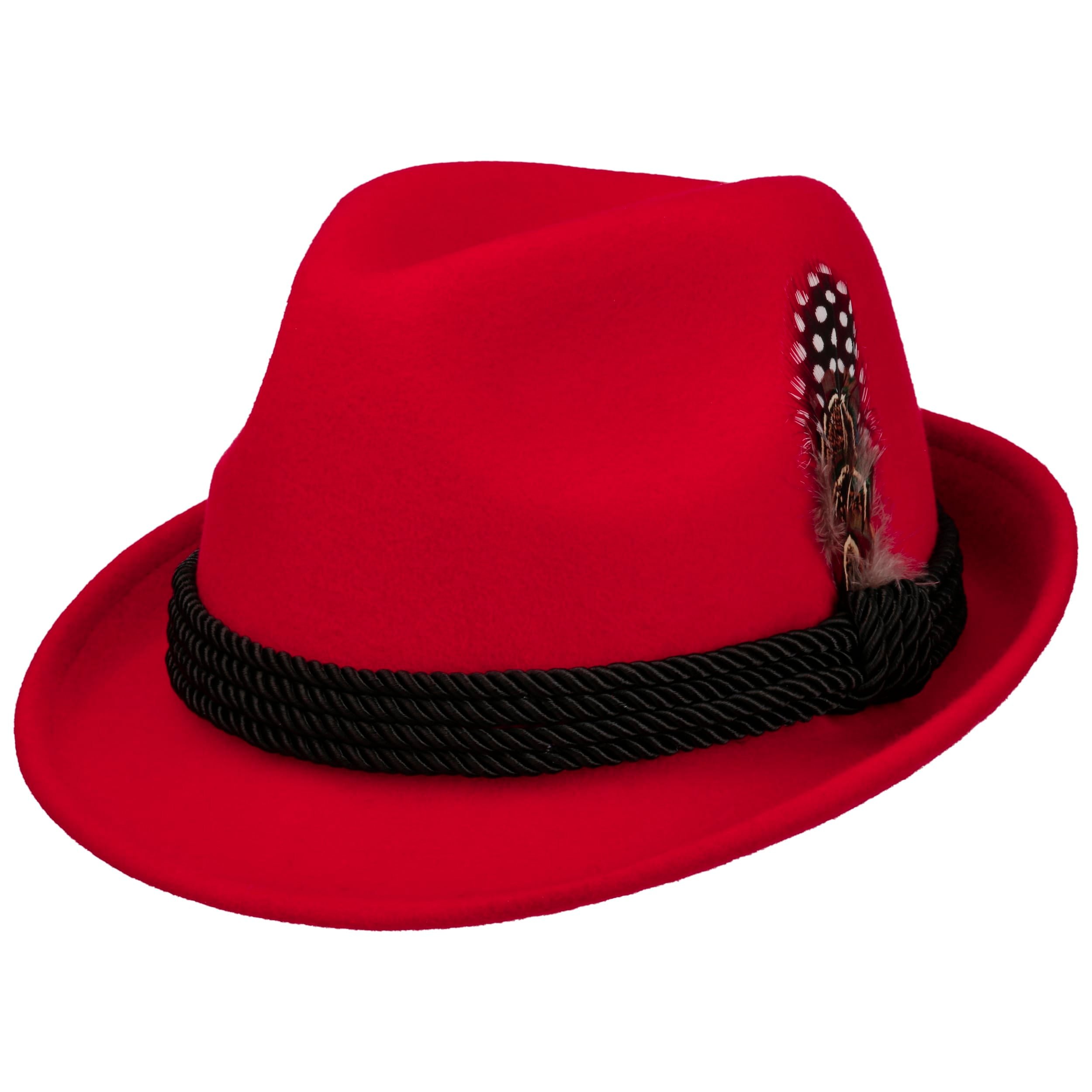 Classic Tyrolean Wool Felt Hat by Lipodo - £35.95