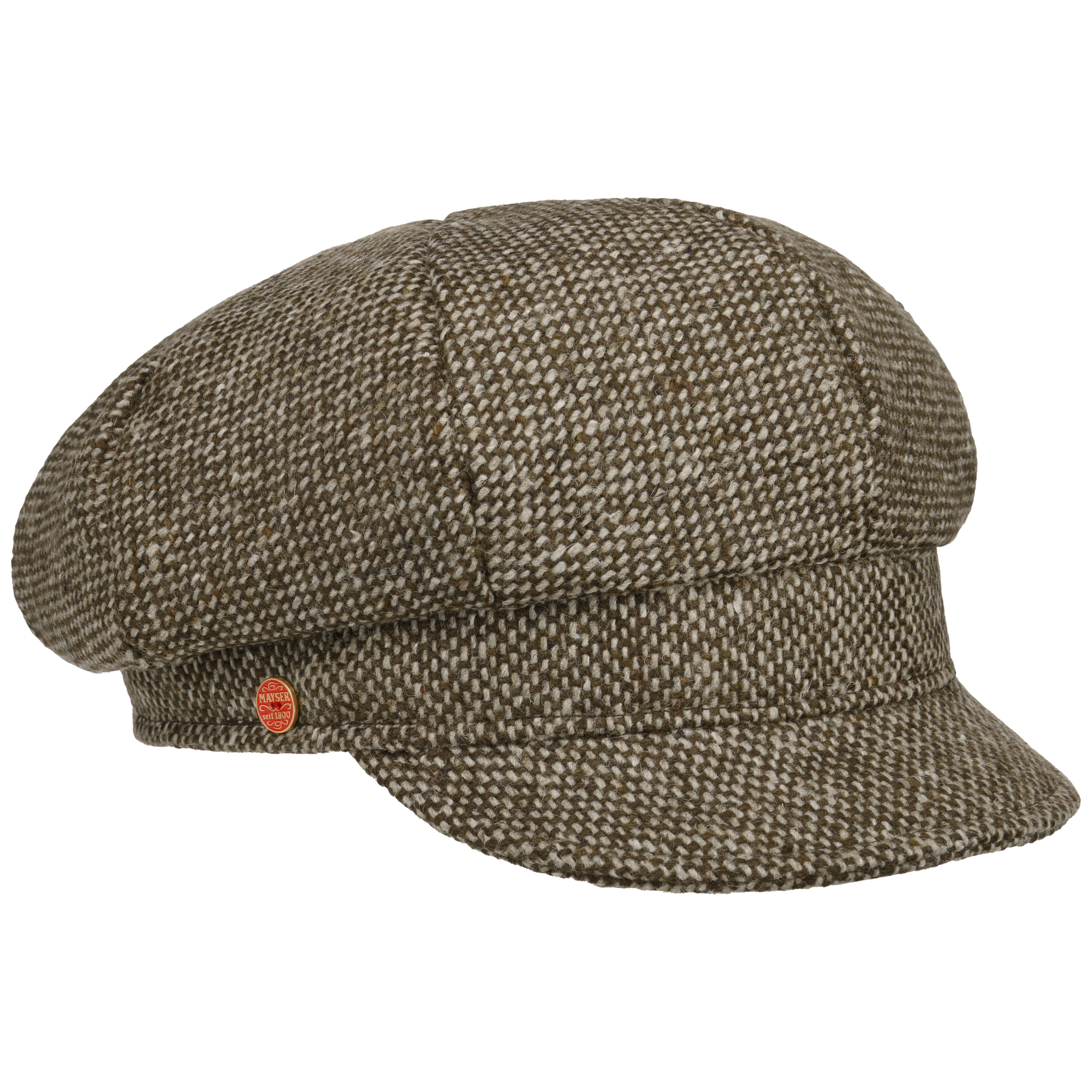 Coco Tweed Newsboy Cap by Mayser - £81.95