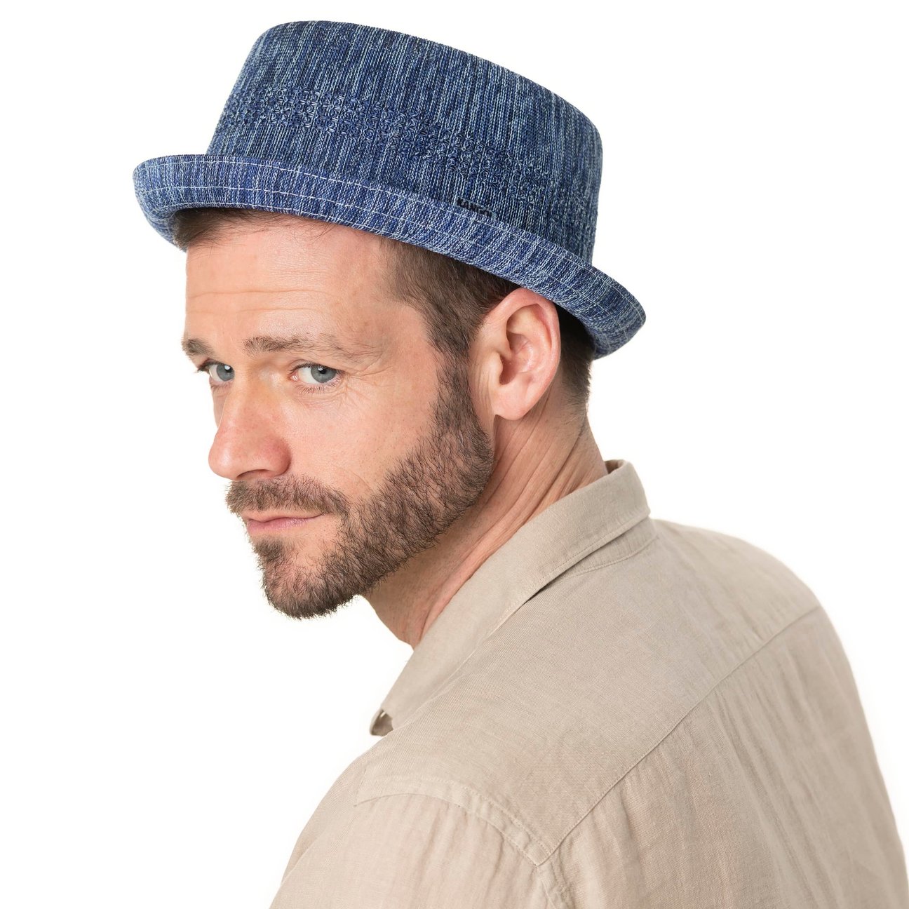Color Burst Mowbray Pork Pie Cloth Hat by Kangol - £71.95