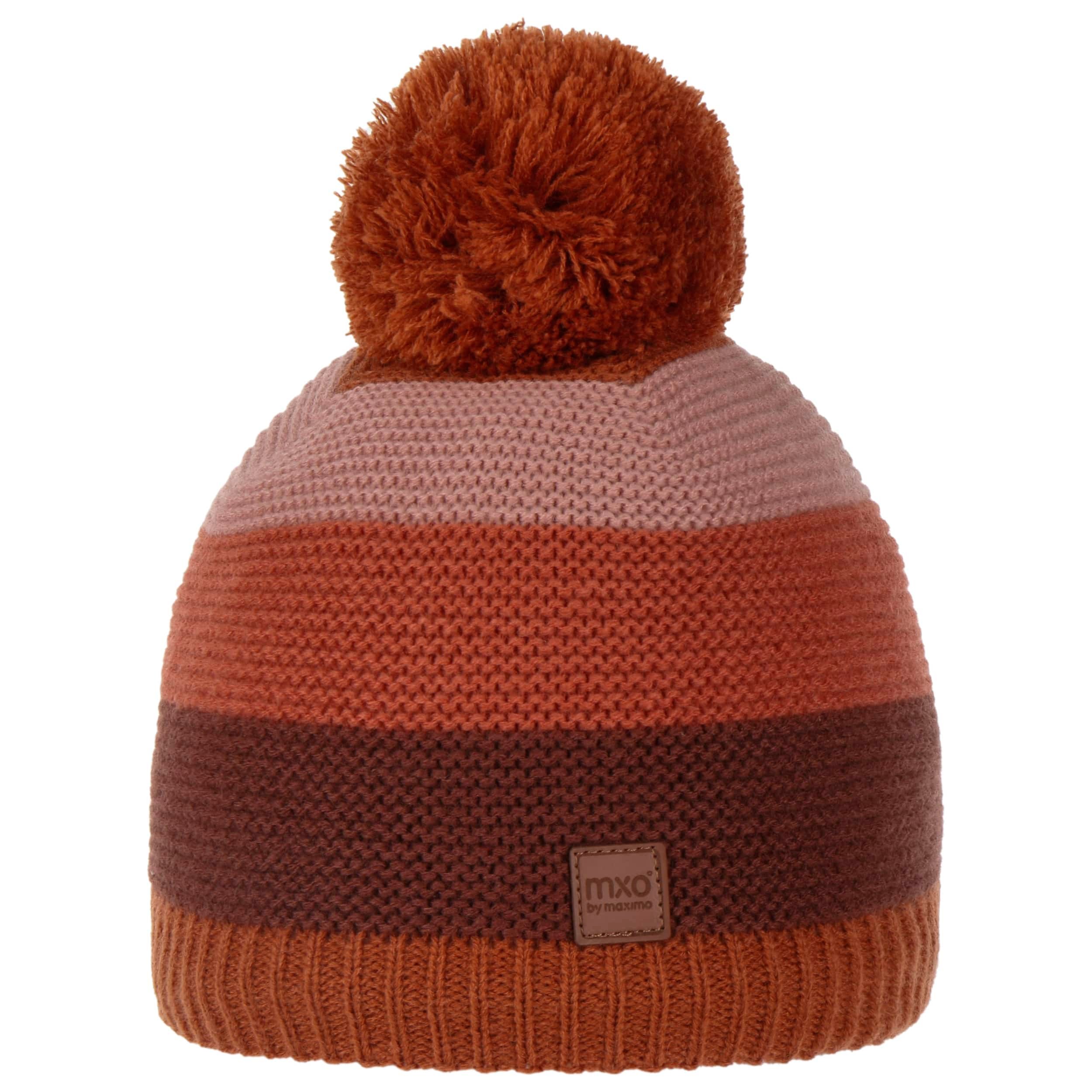 Colour Block Kids Pompom Hat by maximo - £9.95