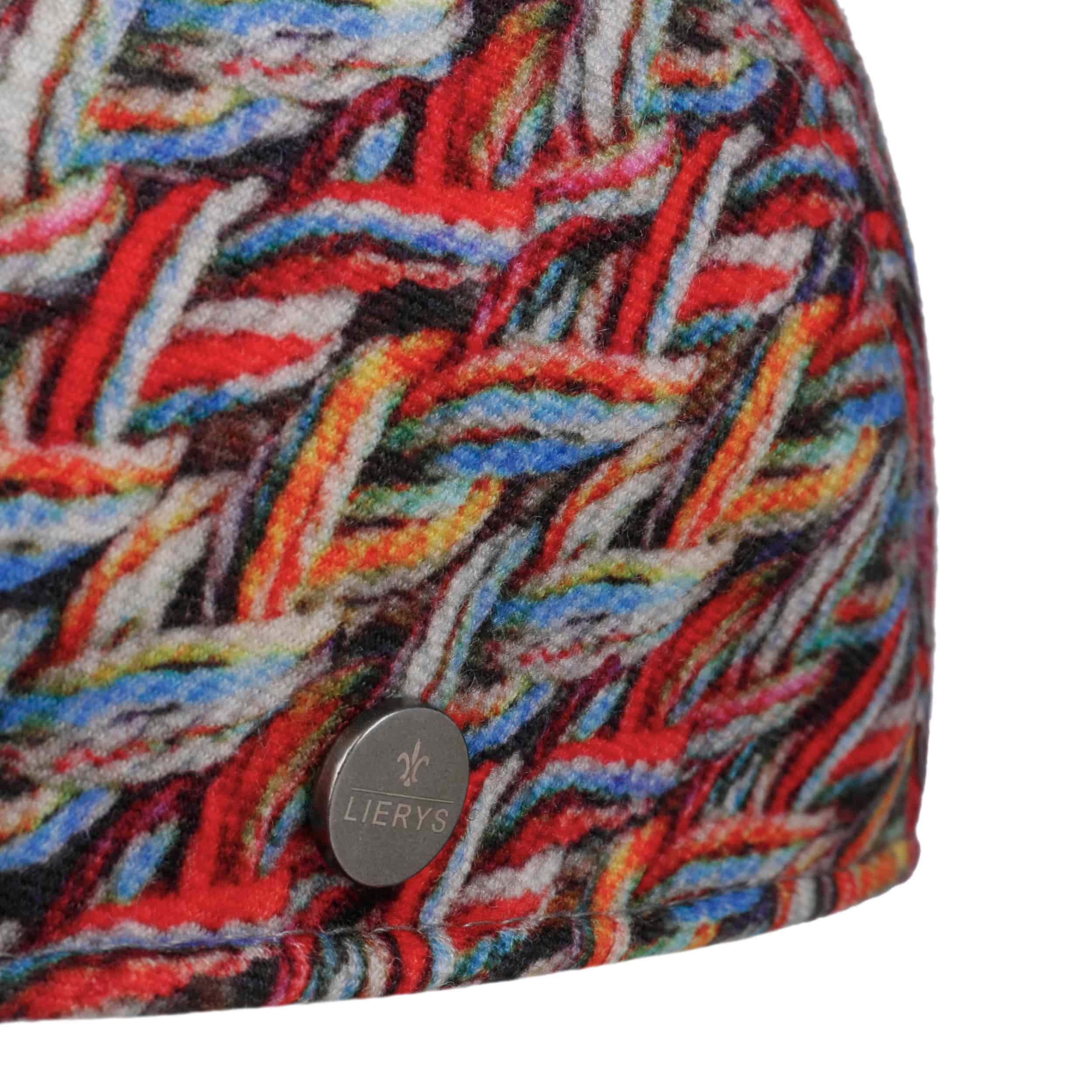 Colour Cable Knit Flat Cap by Lierys - £76.95