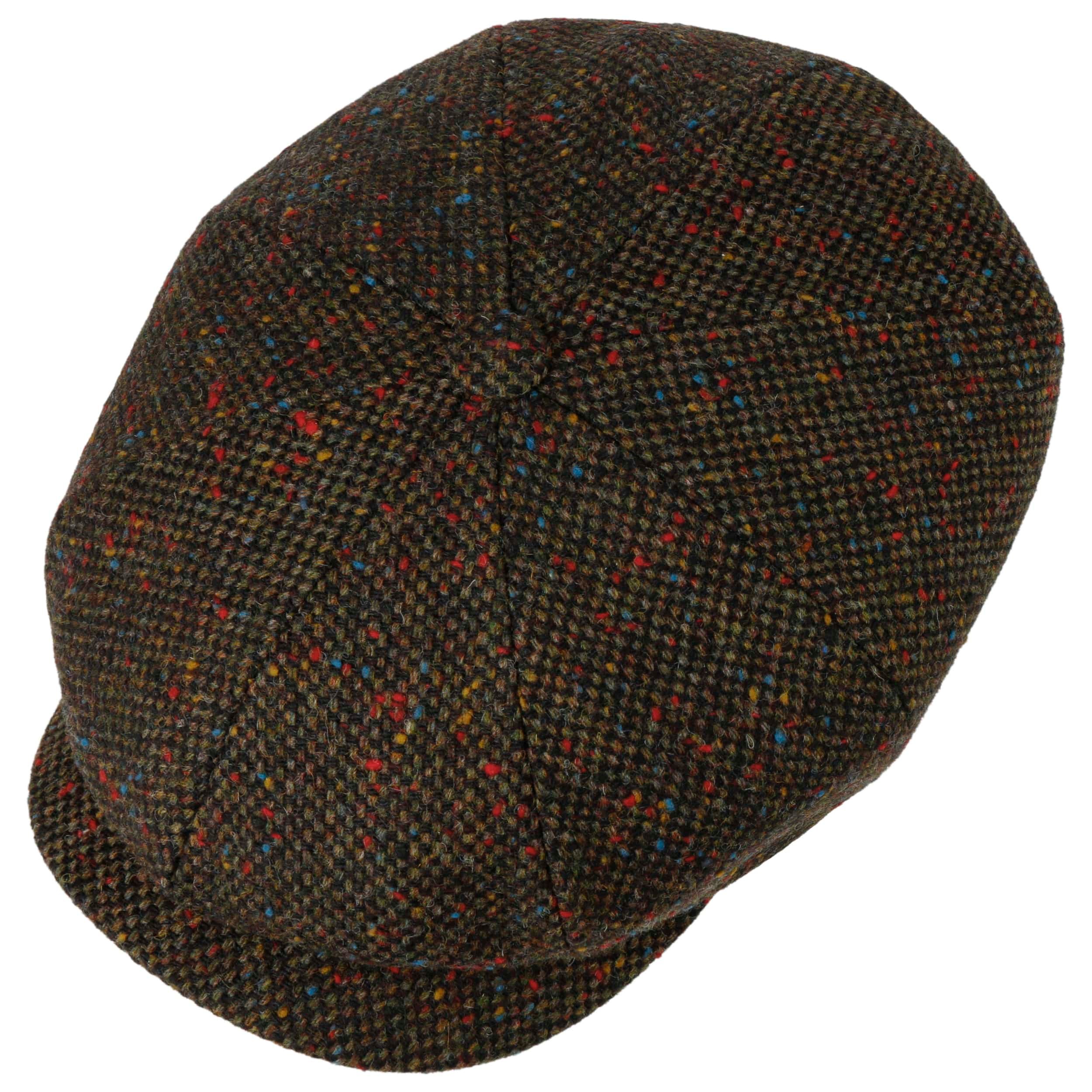 Colour Dots Wool Flat Cap by Lierys - £71.95