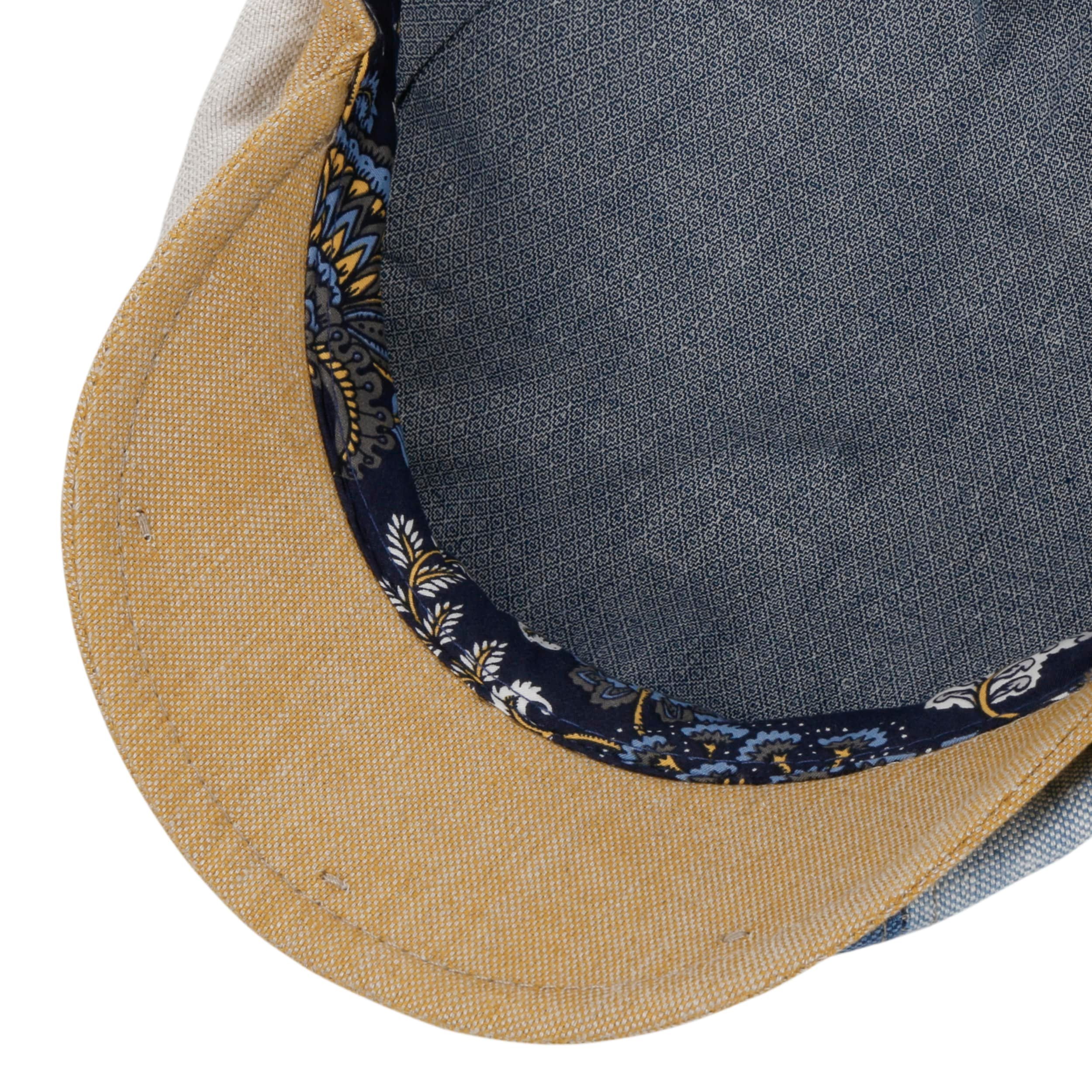 Colour Panels Flat Cap by Lierys - £61.95