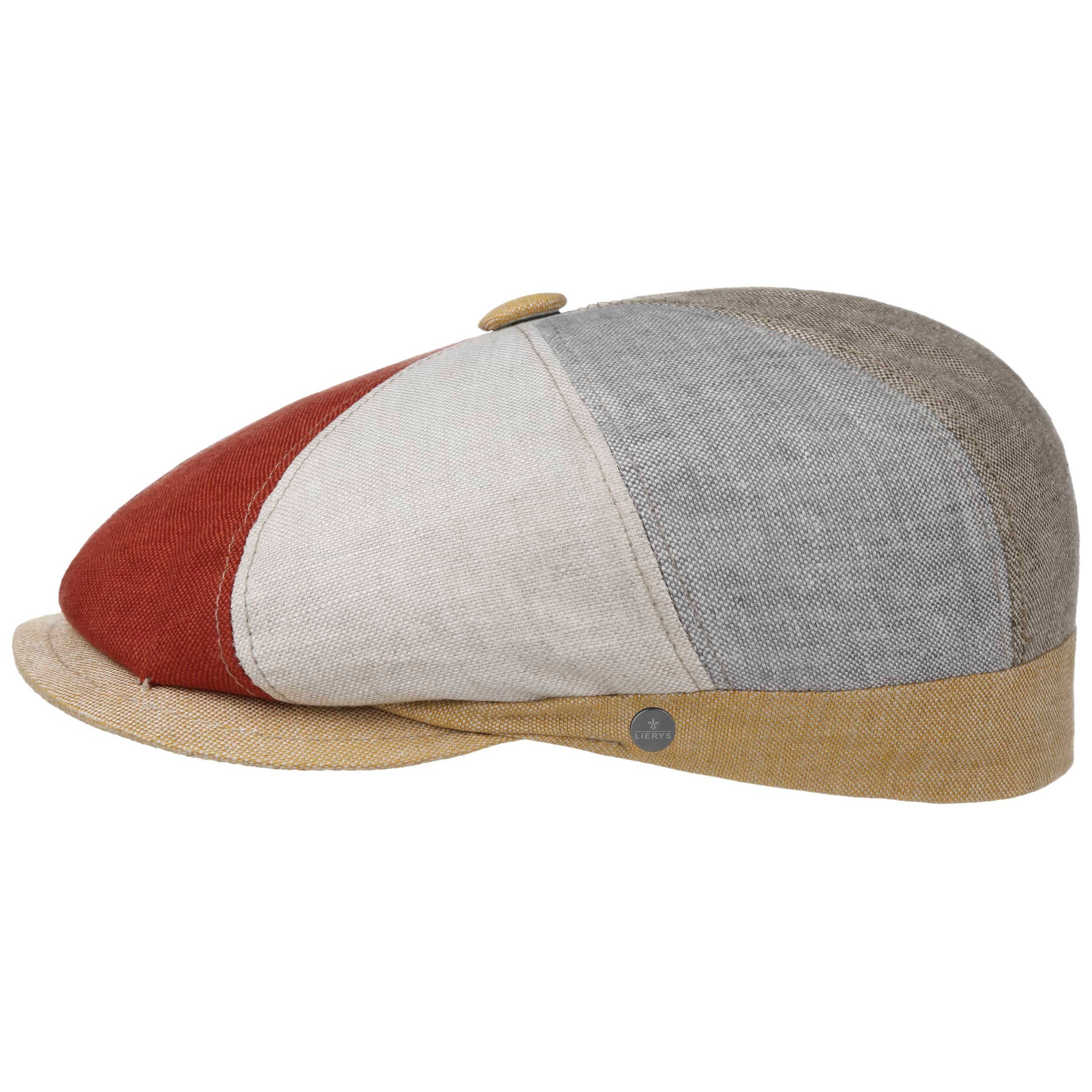 Colour Panels Flat Cap by Lierys - £61.95