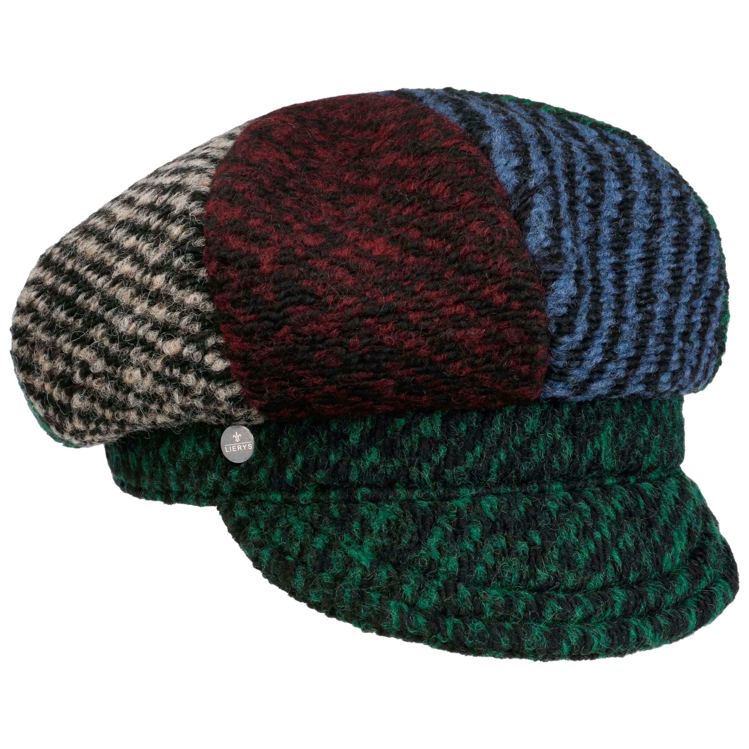 Colour Panels Newsboy Cap by Lierys - £53.95
