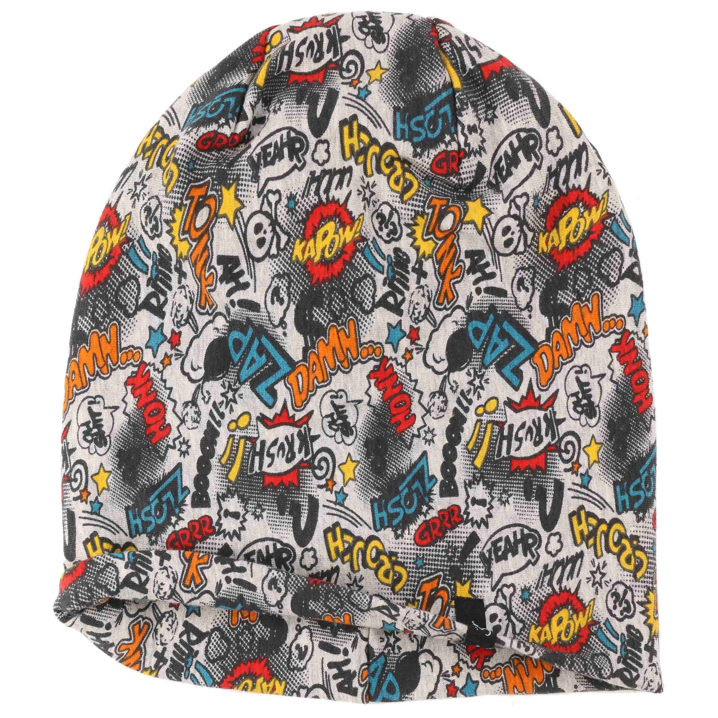 Comic Print Slouch Beanie by Sterntaler - £14.95