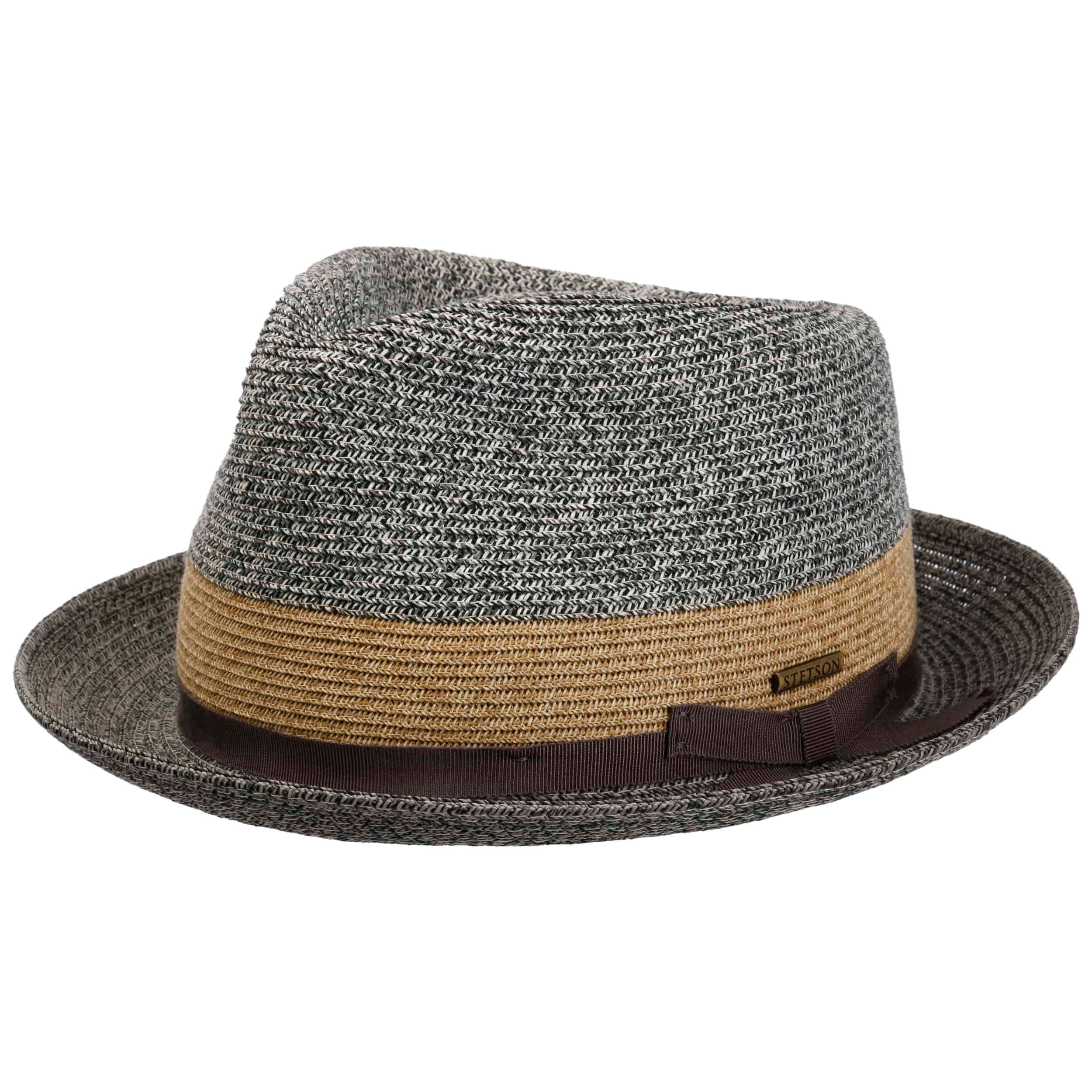 Contrast Brim Player Toyo Straw Hat by Stetson - £59.00