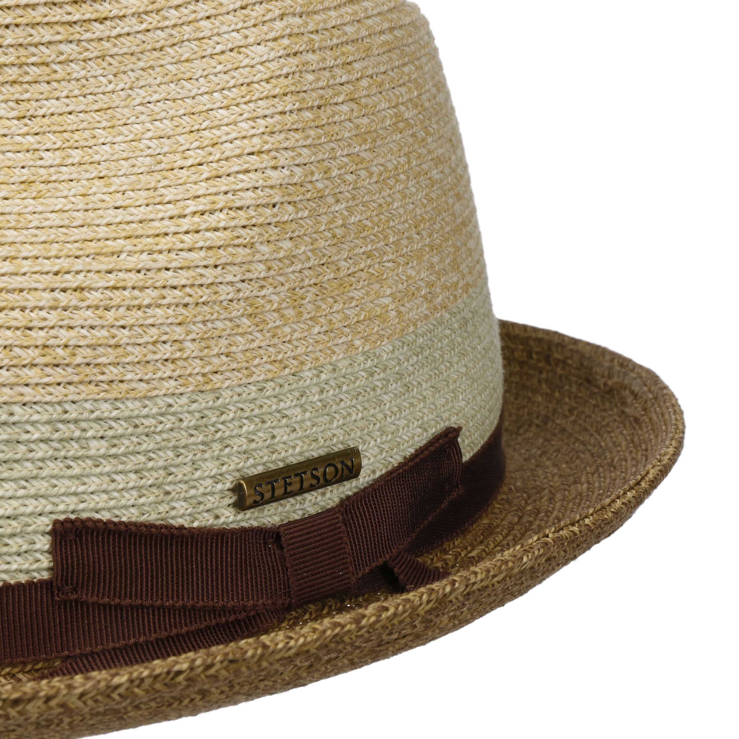 Contrast Brim Player Toyo Straw Hat by Stetson - £59.00