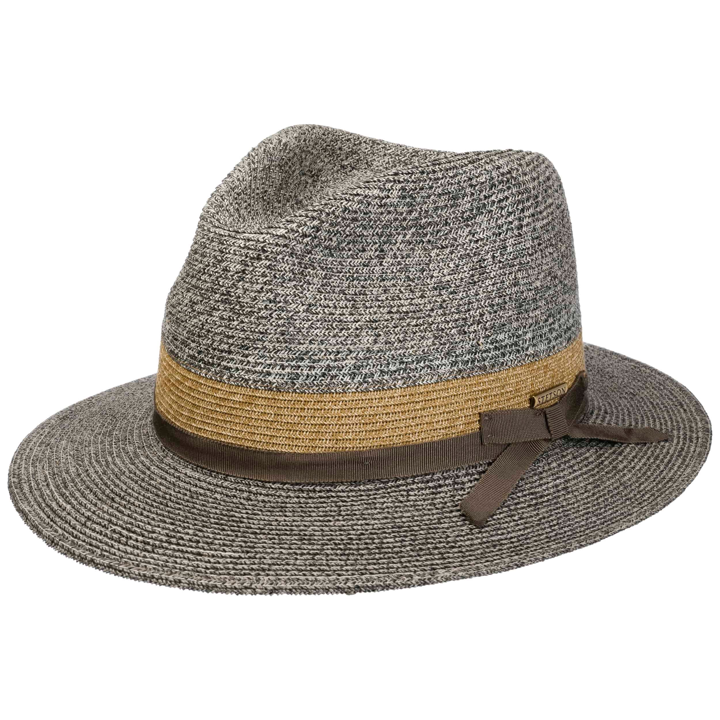 Contrast Brim Toyo Straw Hat by Stetson - £79.00