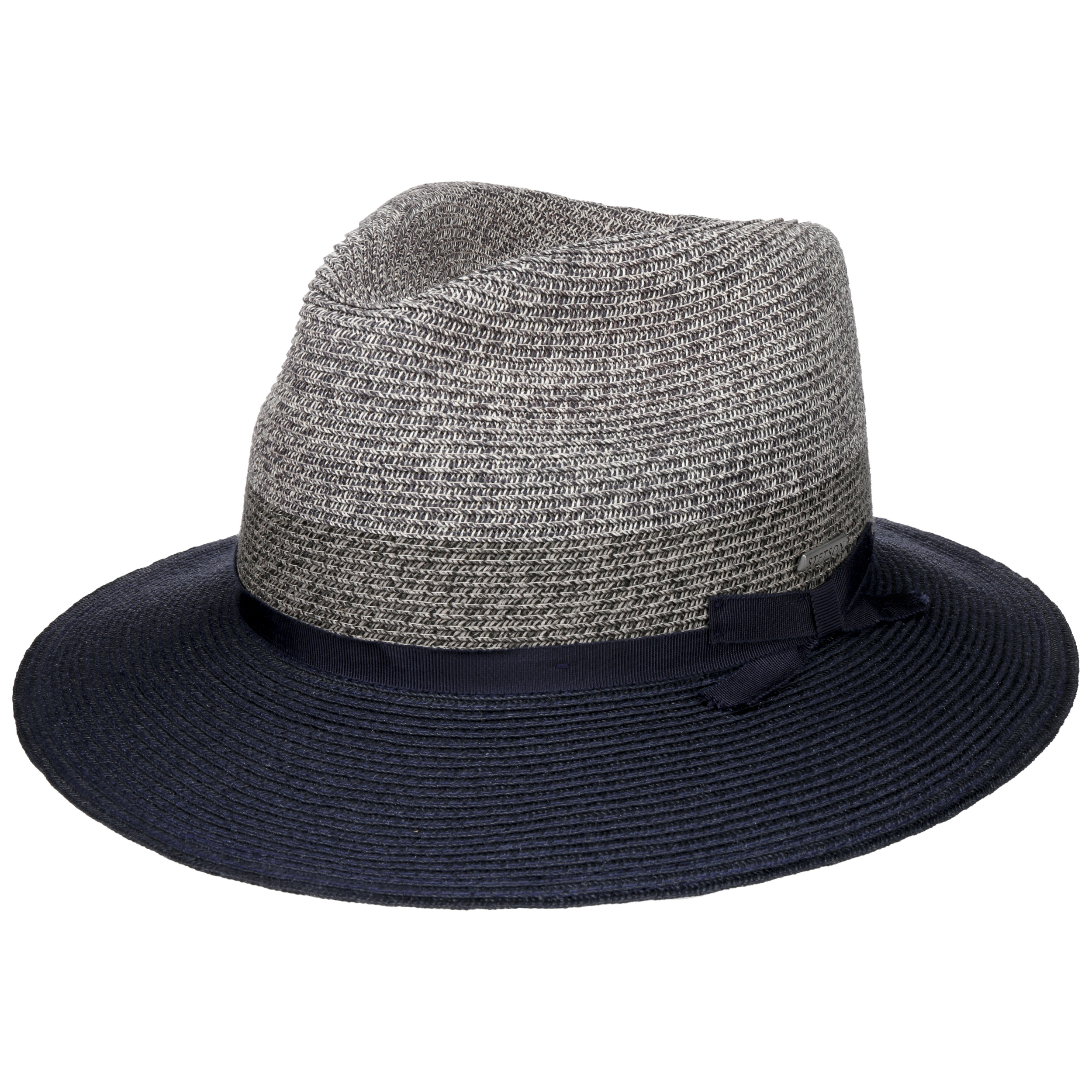 Contrast Brim Toyo Straw Hat by Stetson - £79.00
