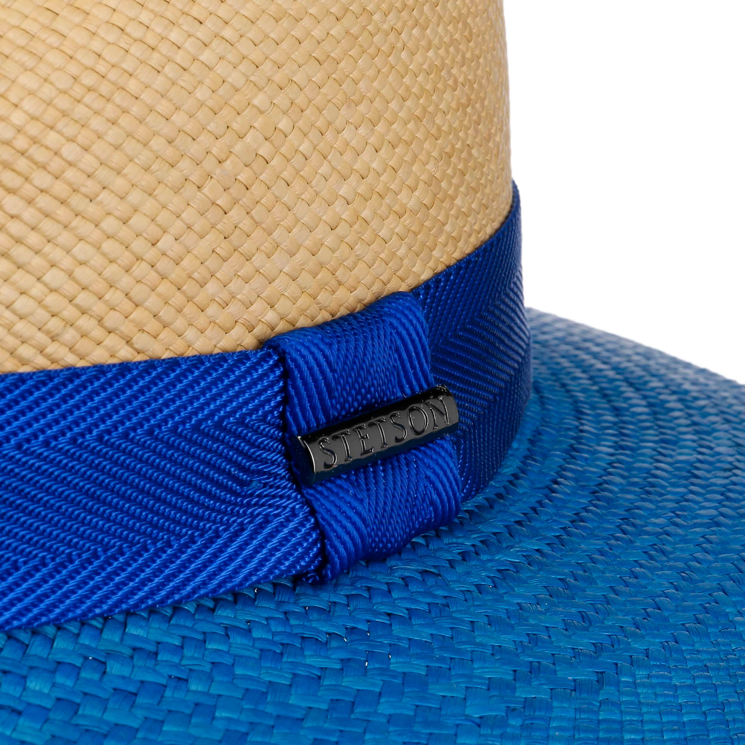 Contrast Brim Traveller Panama Hat by Stetson - £219.00