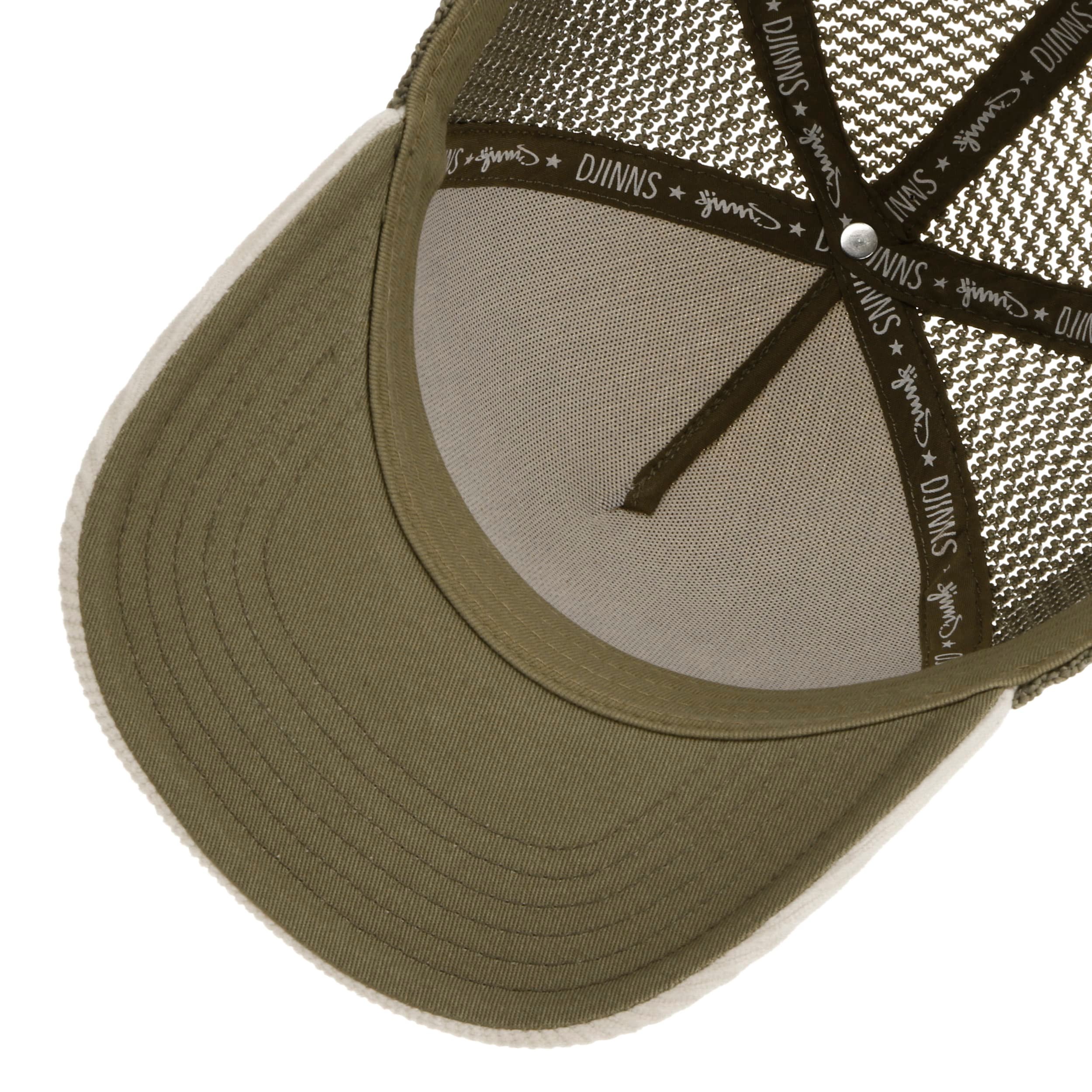 Cord and Mesh Trucker Cap by Djinns - £24.95