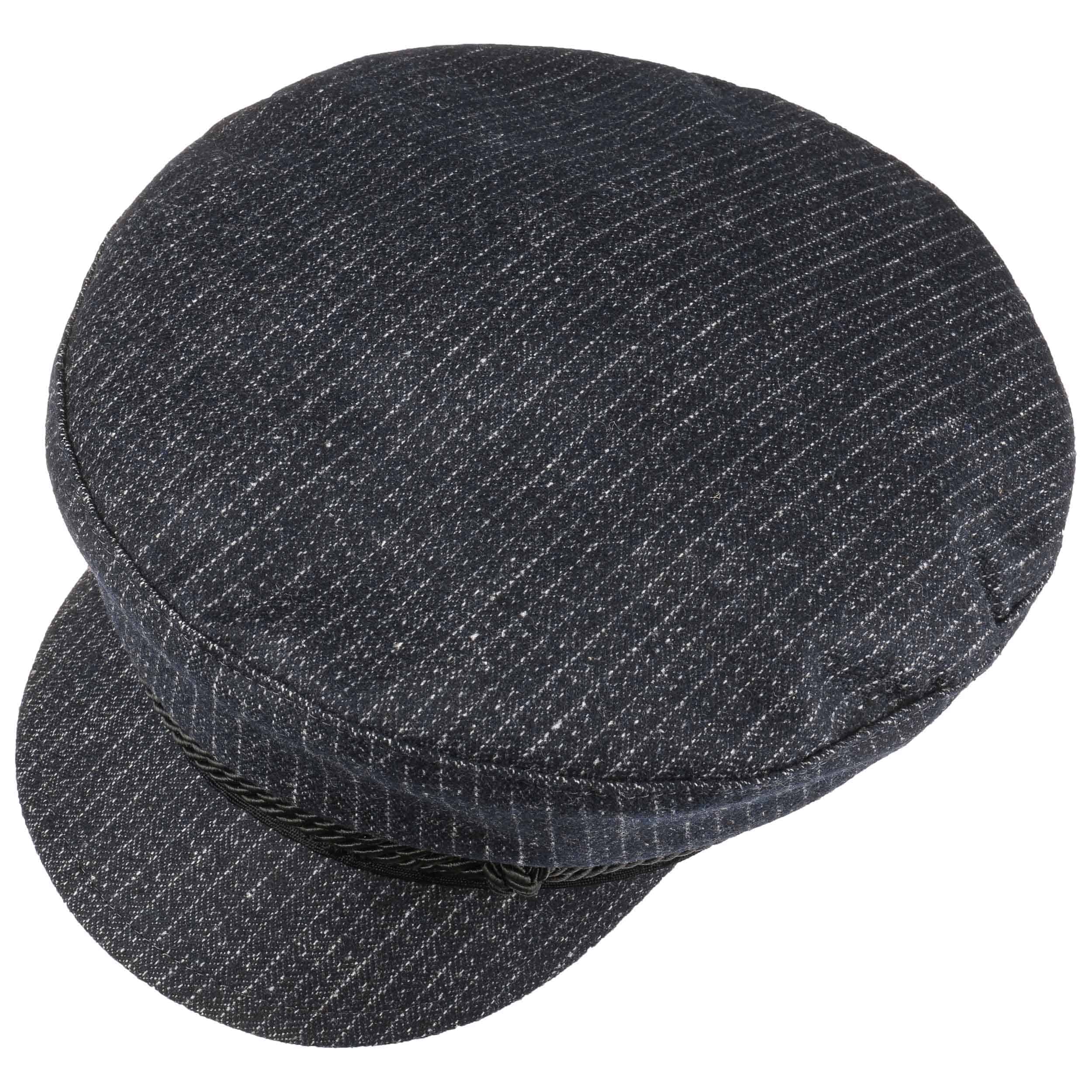Cotton Pinstripe Riders Cap by Stetson - £79.00
