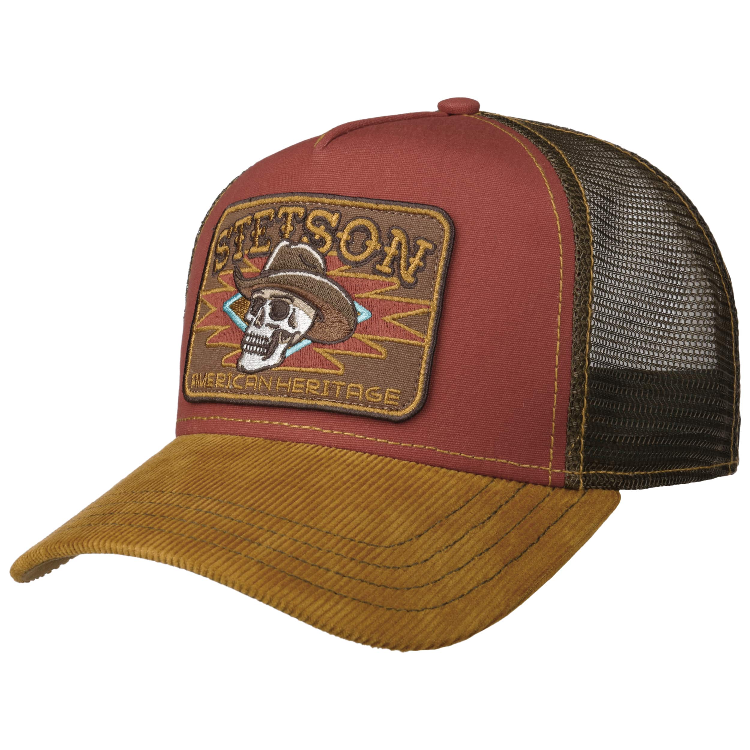 Cowboy Skull Trucker Cap by Stetson - £49.00