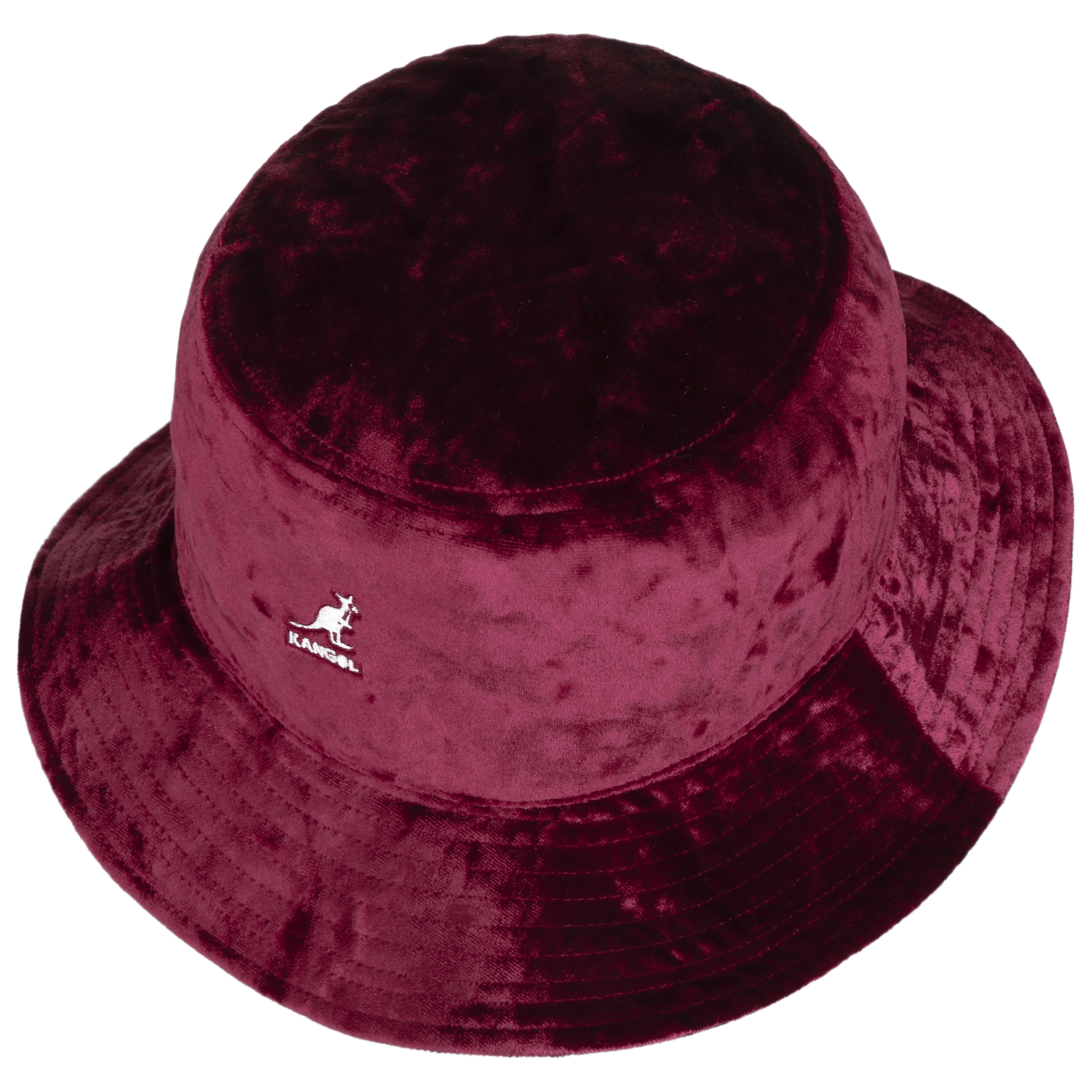 Crashed Velvet Rap Bucket Cloth Hat by Kangol - £38.95