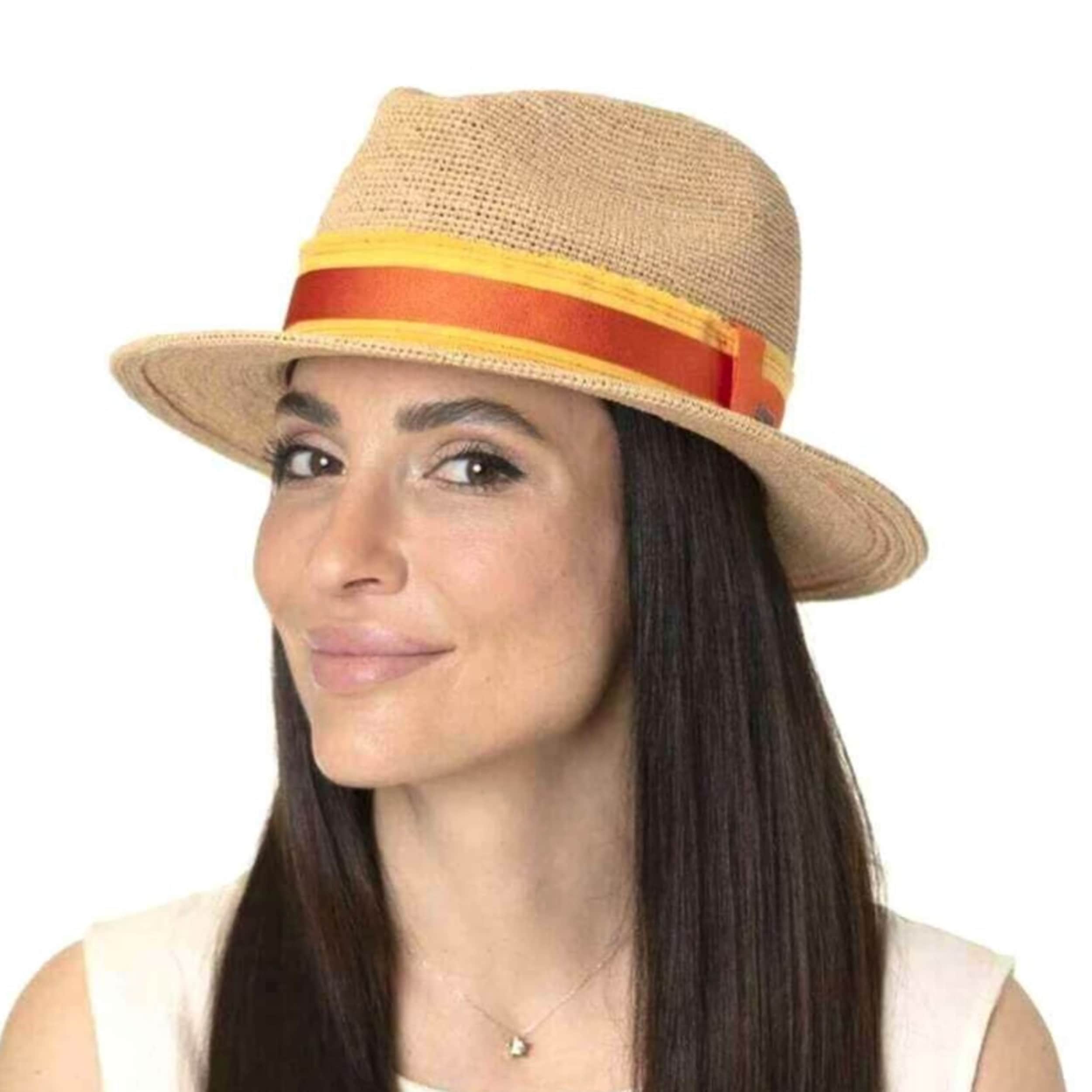 Crochet Raffia Traveller Straw Hat by Stetson - £149.00