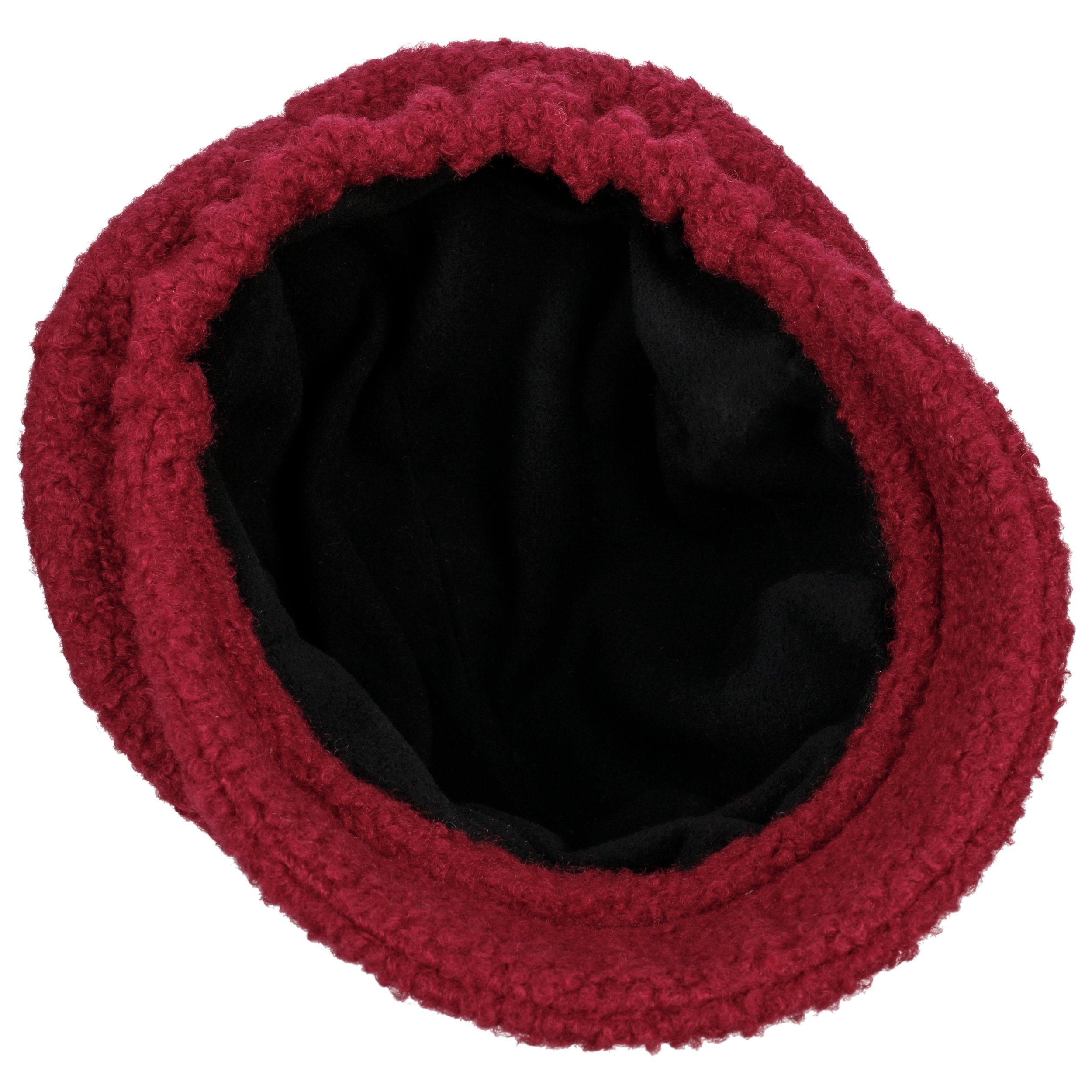 Curly Fleece Newsboy Cap by Lierys - £28.95