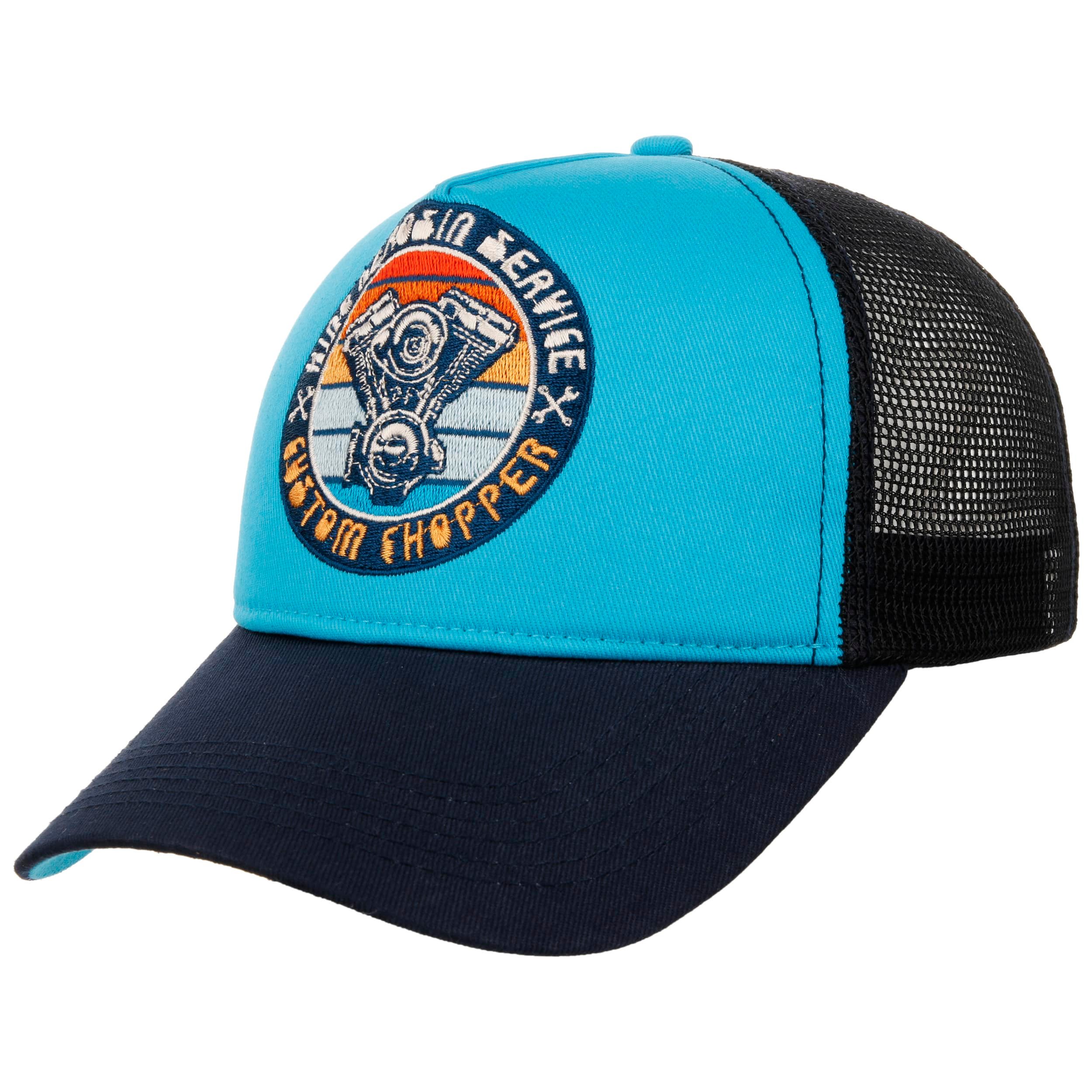 Custom Chopper Trucker Cap by King Kerosin - £35.95