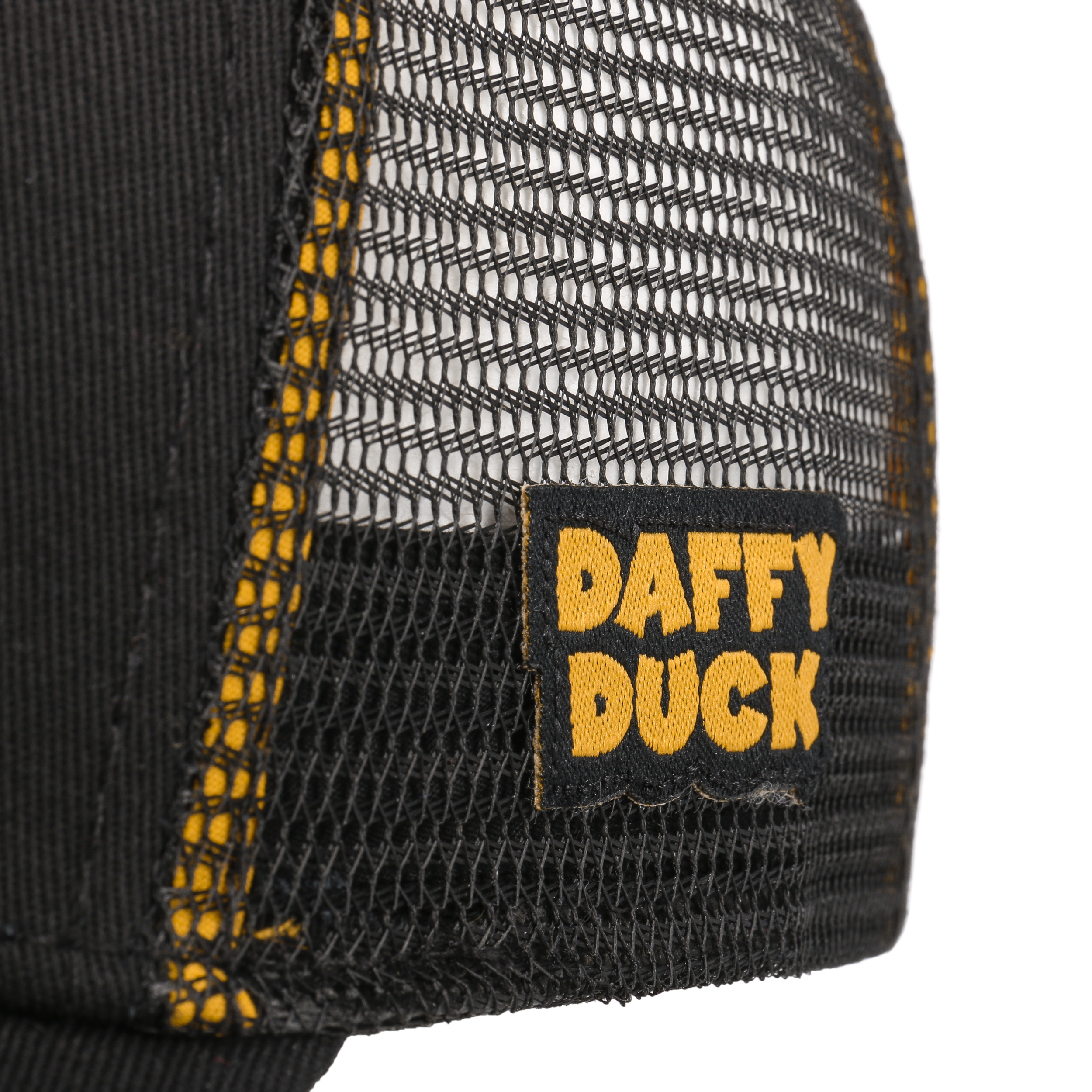 Daffy Duck Logo Trucker Cap by Capslab - £31.95